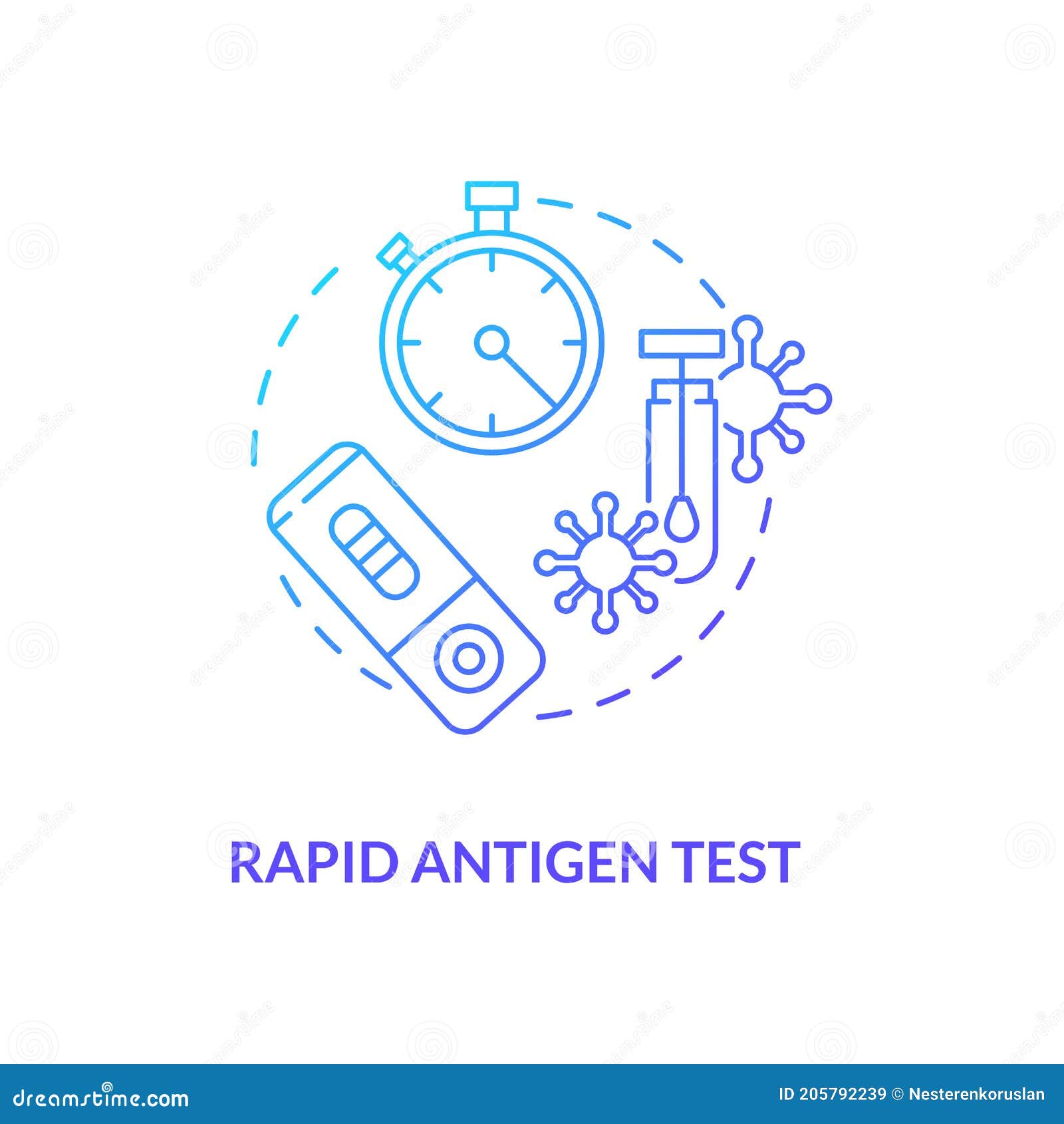 Rapid Antigen Test Concept Icon Stock Vector - Illustration of graphic ... Rapid Antigen Test Concept Icon Stock Vector - Illustration of graphic ...