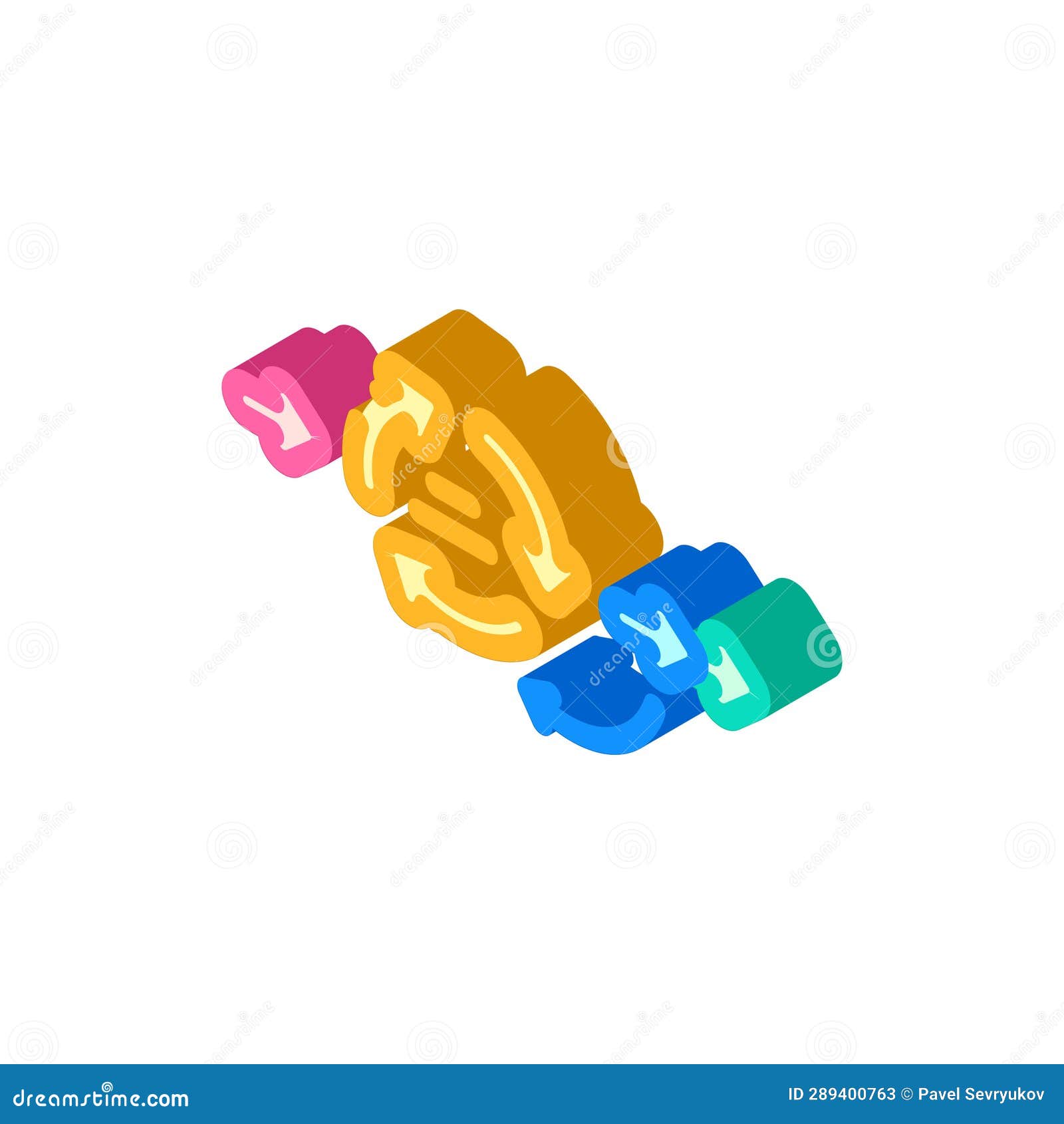Rapid Application Development Software Isometric Icon Vector ...