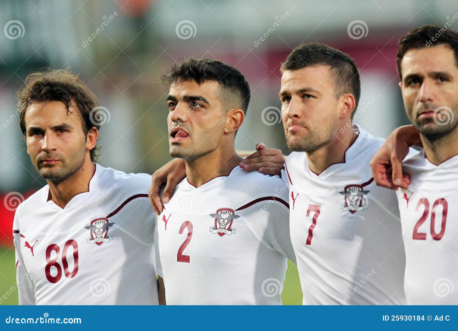 Rapid Bucharest - MyPa editorial stock image. Image of fani - 25930184