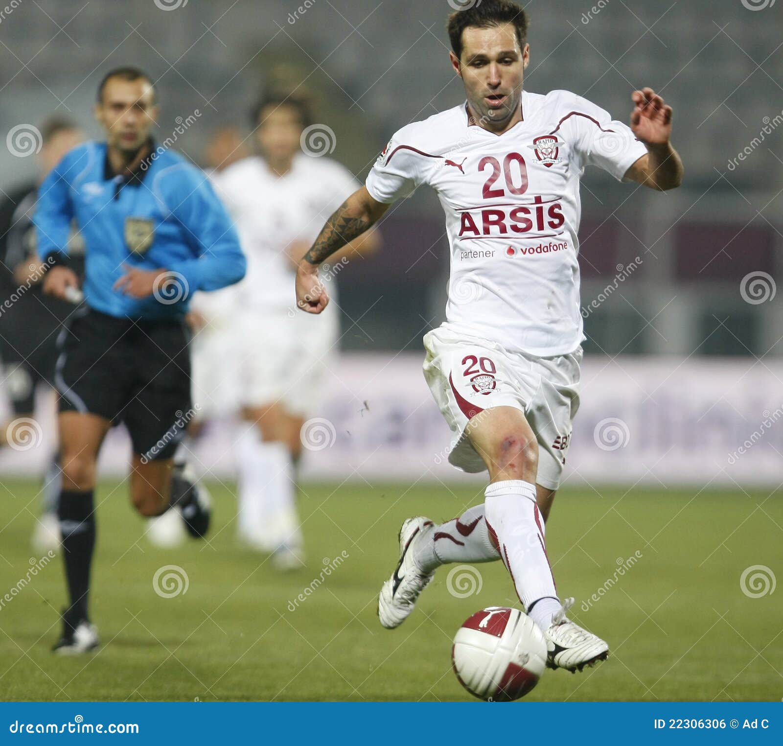 Rapid Bucharest - Sportul Studentesc Editorial Photo - Image of flags ...
