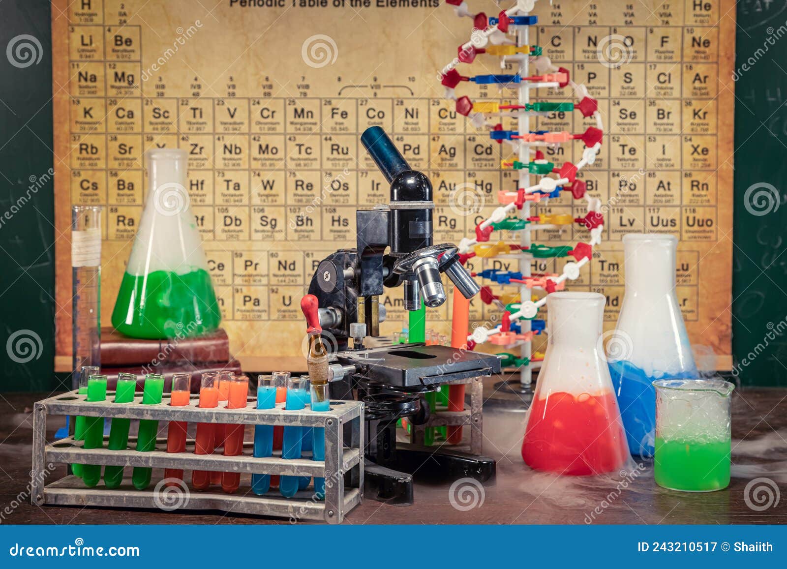Rapid Chemical Reaction in Academic Lab with Microscope Stock Image ... Rapid Chemical Reaction in Academic Lab with Microscope Stock Image ...