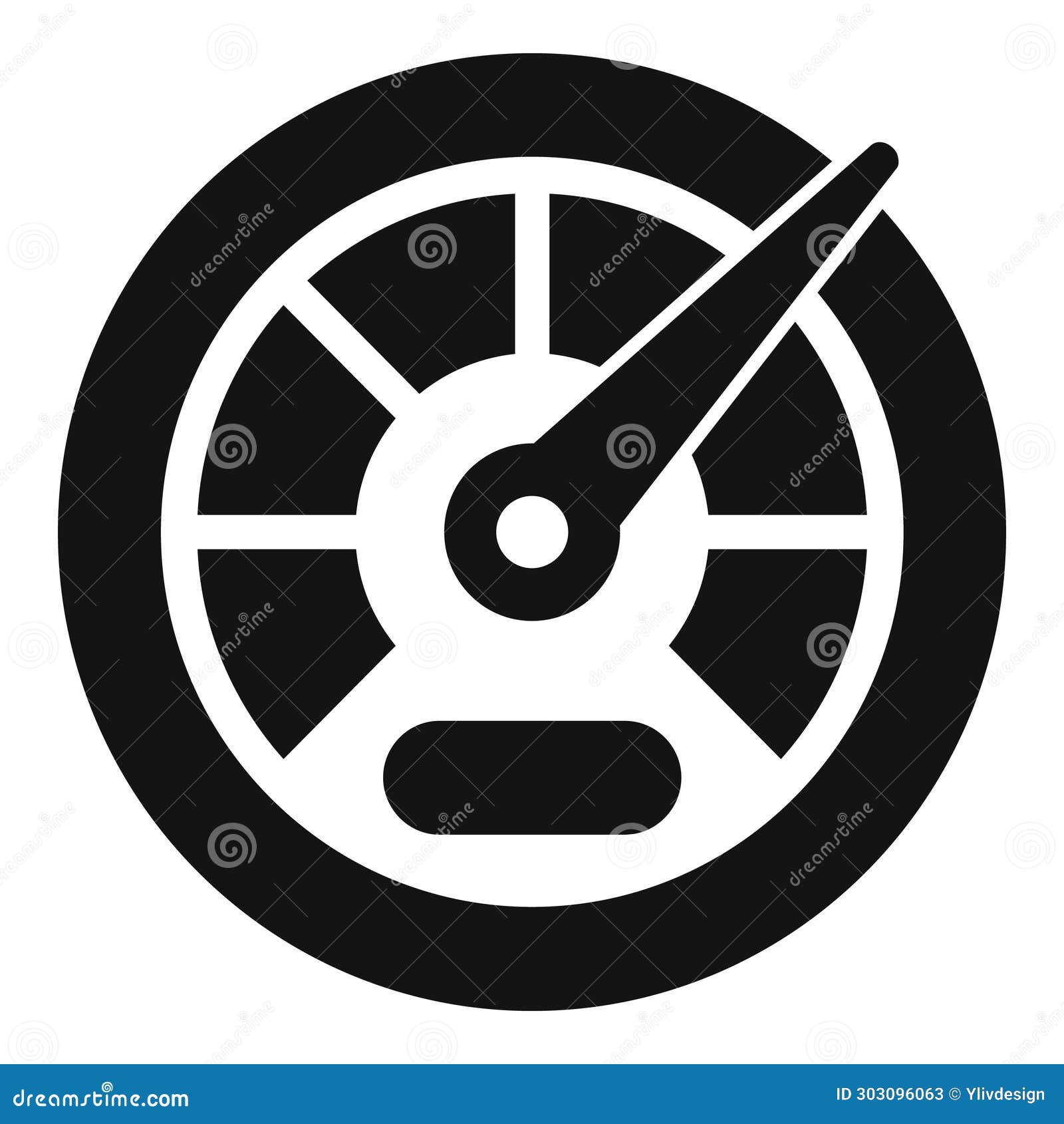 Rapid Gauge Icon Simple Vector. Velocity Speed System Stock ...