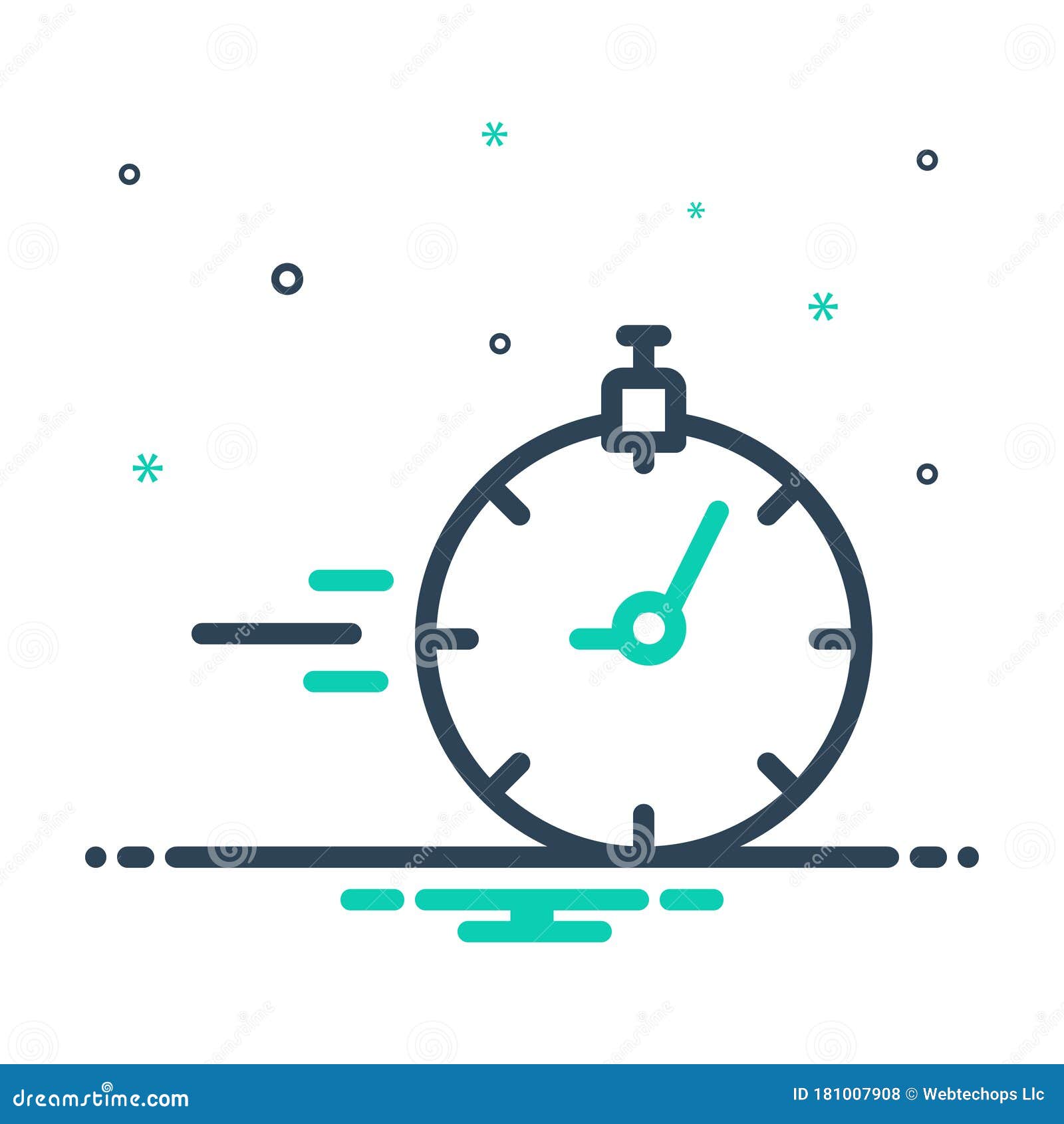 Mix Icon for Rapid, Swift and Expeditiously Stock Vector - Illustration ...