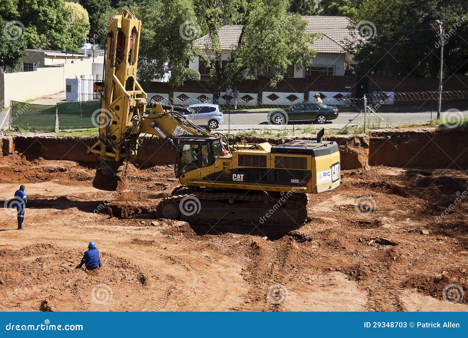 Rapid Impact Compaction editorial stock photo. Image of compacting ...
