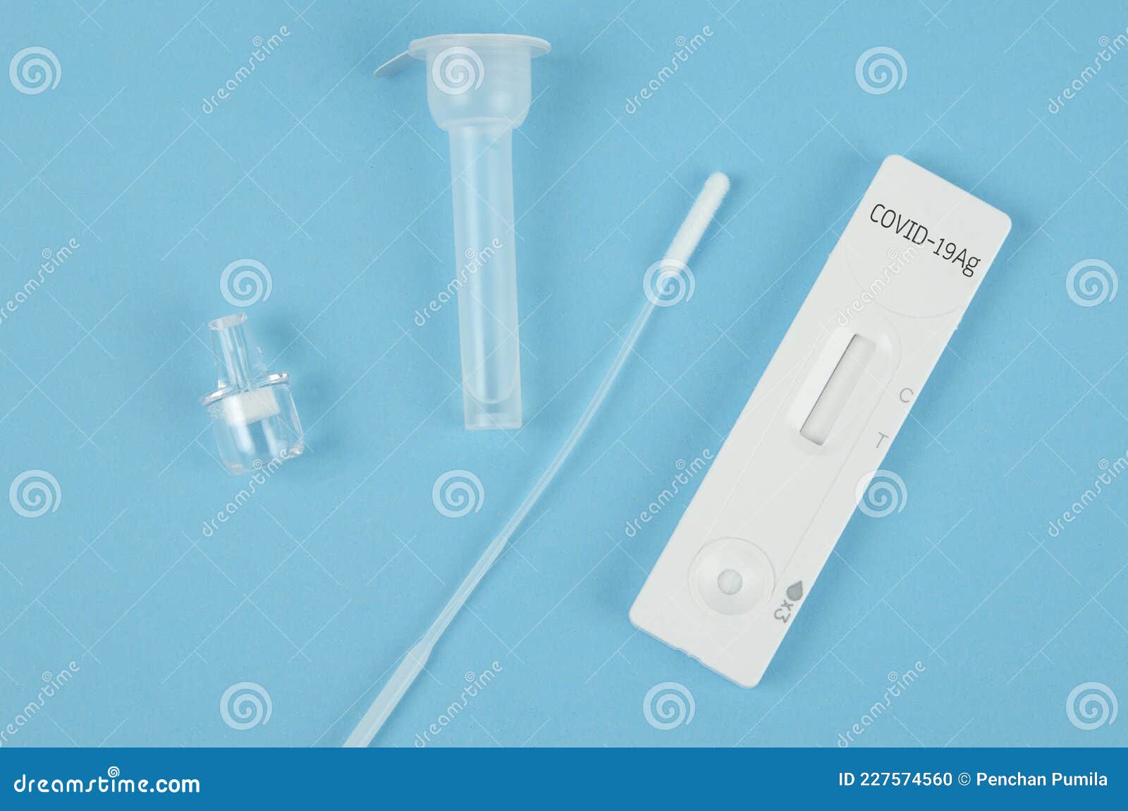 Rapid Kits of Covid-19 Ag Test Stock Photo - Image of medical, home ...