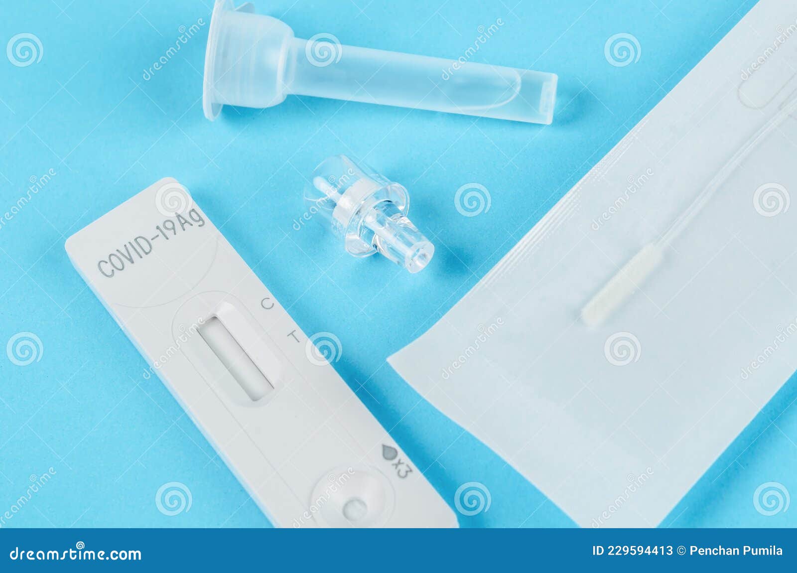 Rapid Kits of Covid-19 Ag Test Seen Stock Image - Image of epidemics ...