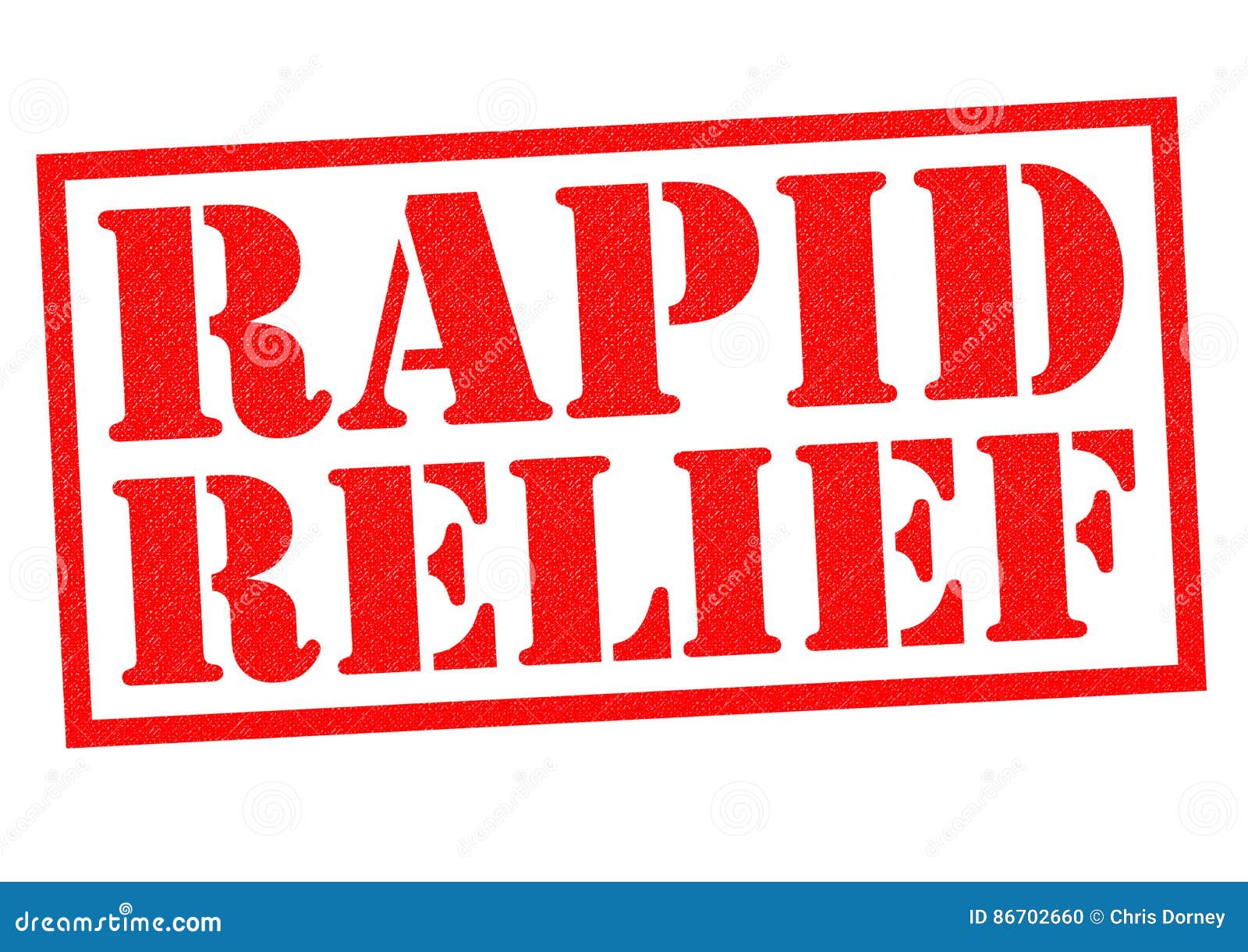 RAPID RELIEF stock illustration. Illustration of fast - 86702660