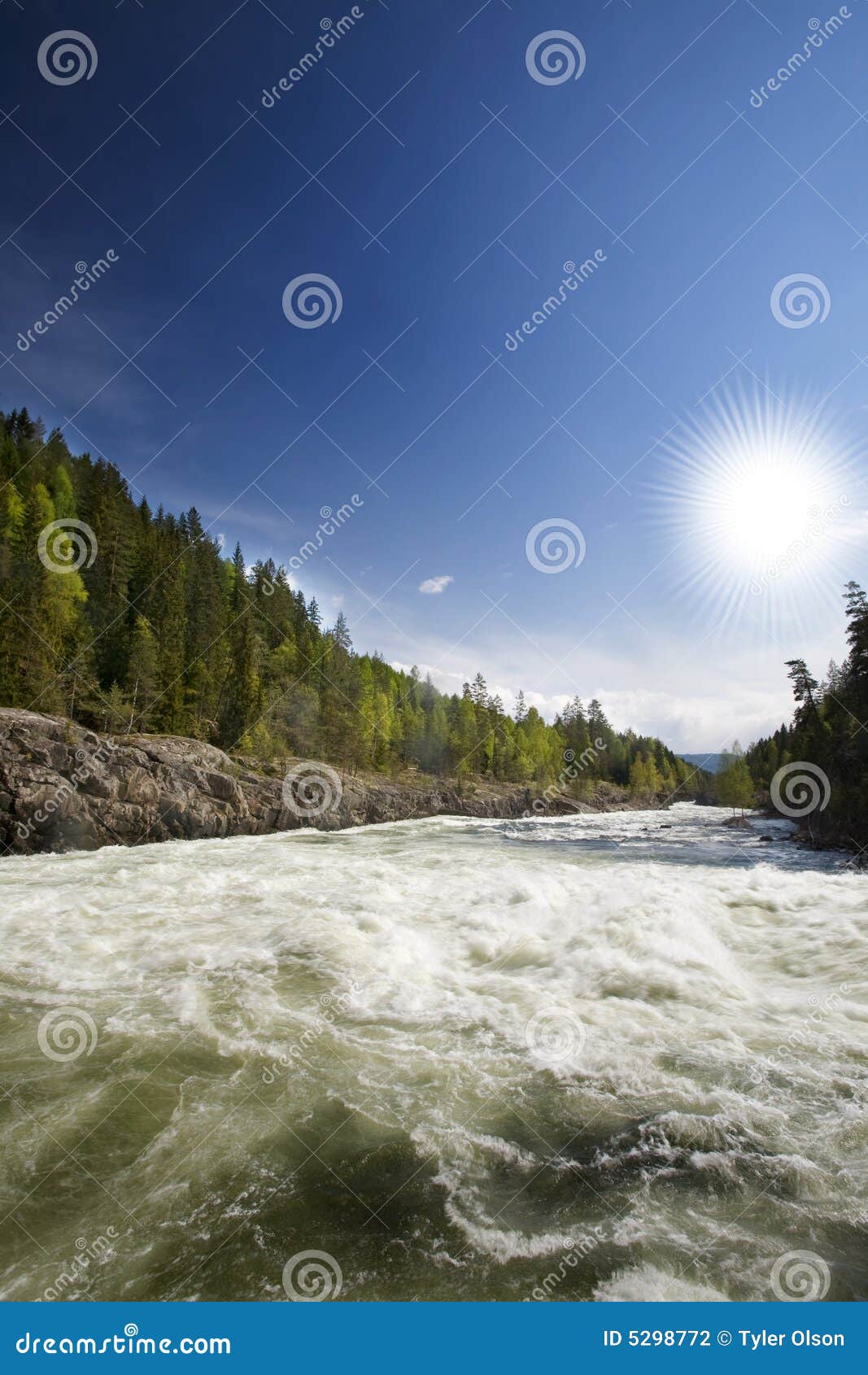 Rapid River stock photo. Image of fall, extreme, water - 5298772