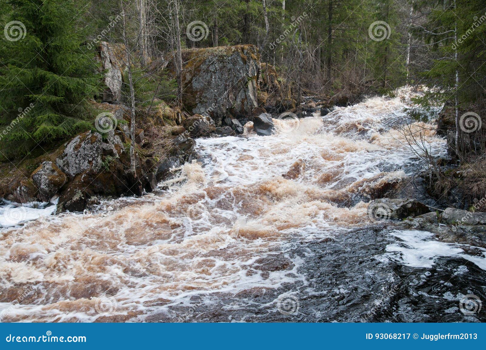 Rapid river stock image. Image of scenery, scenic, nature - 93068217