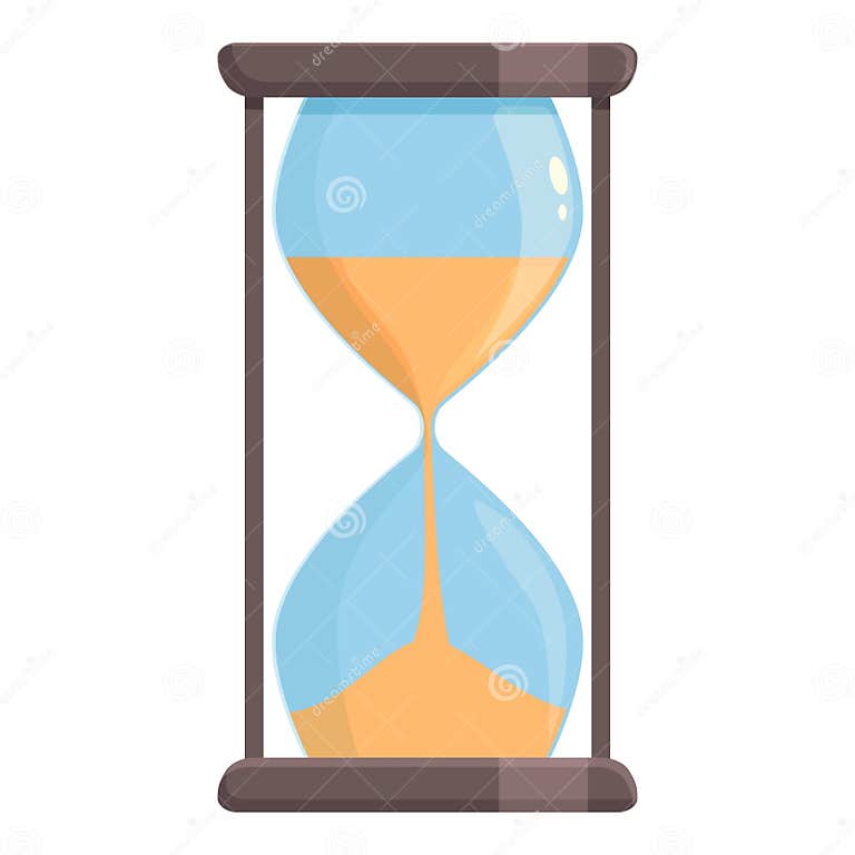 Rapid Sand Clock Icon Cartoon Vector. Design Image Stock Vector ...