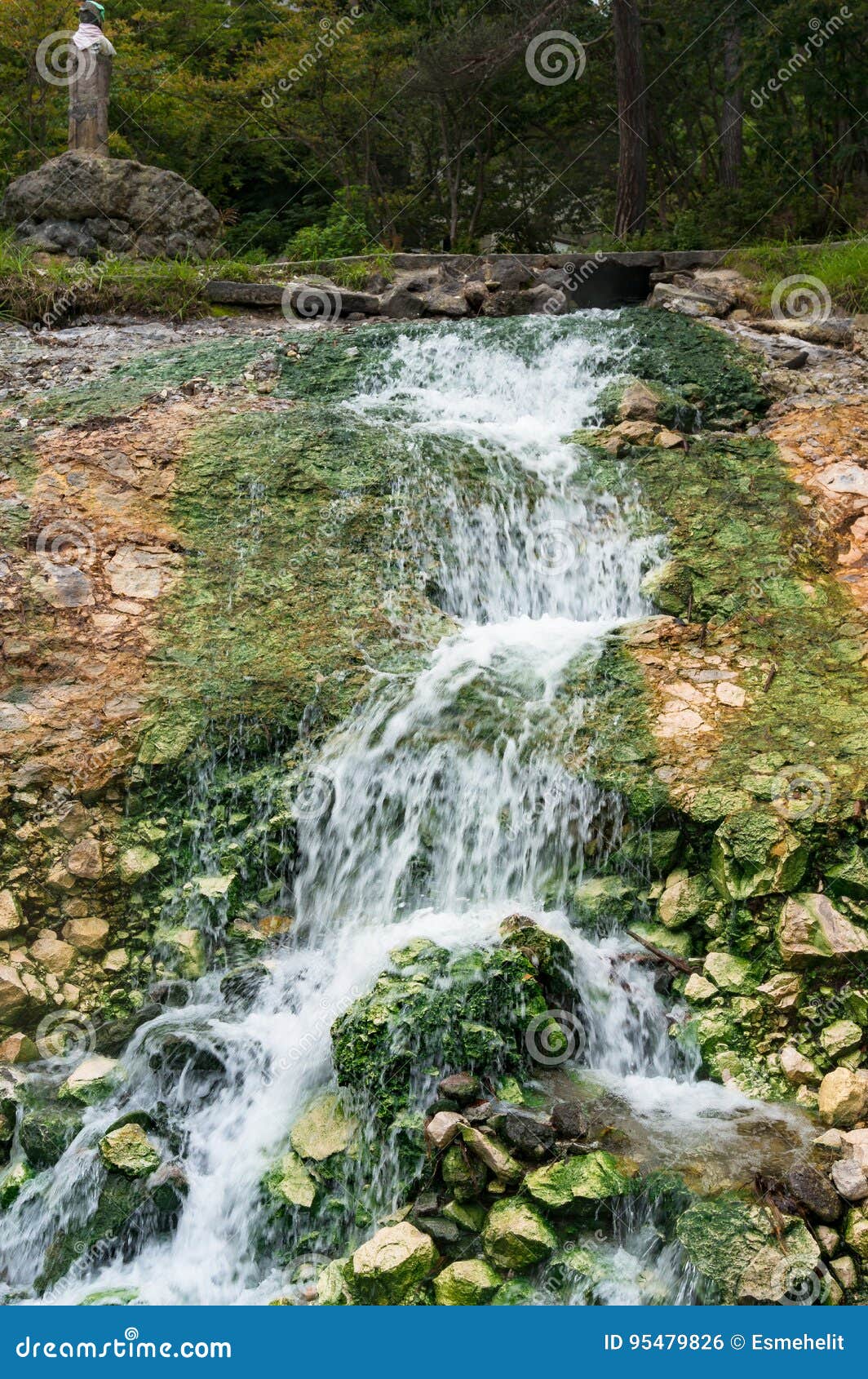 Rapid Stream River Over Rocks Stock Photo - Image of mineral, flowing ...