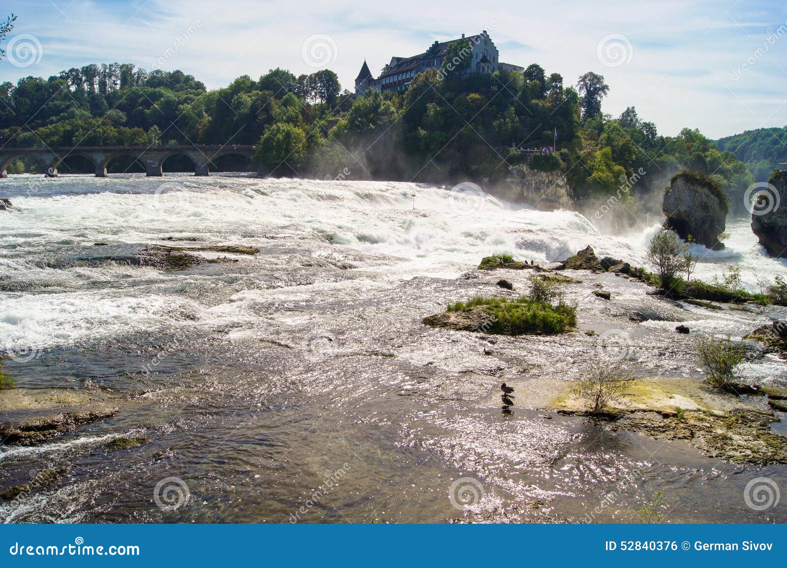 Rapid waterfall stock photo. Image of water, nature, falls - 52840376
