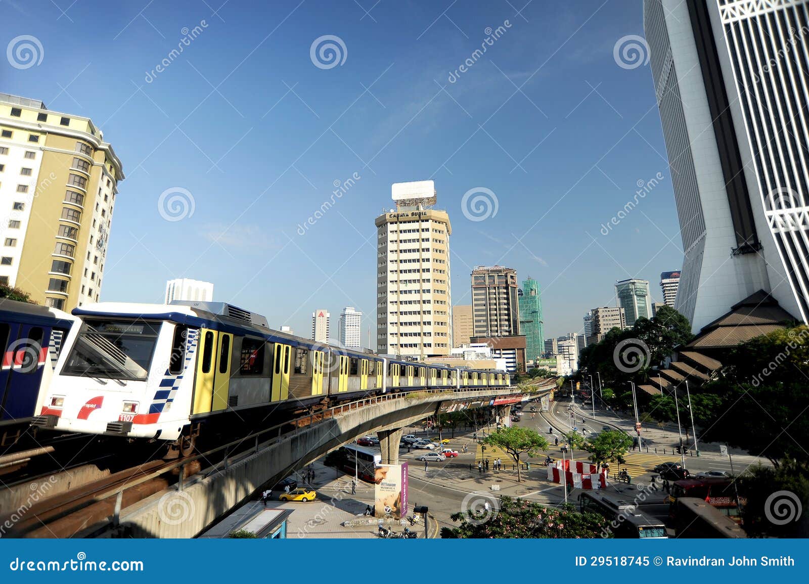RapidKL Rail Kuala Lumpur editorial image. Image of train - 29518745