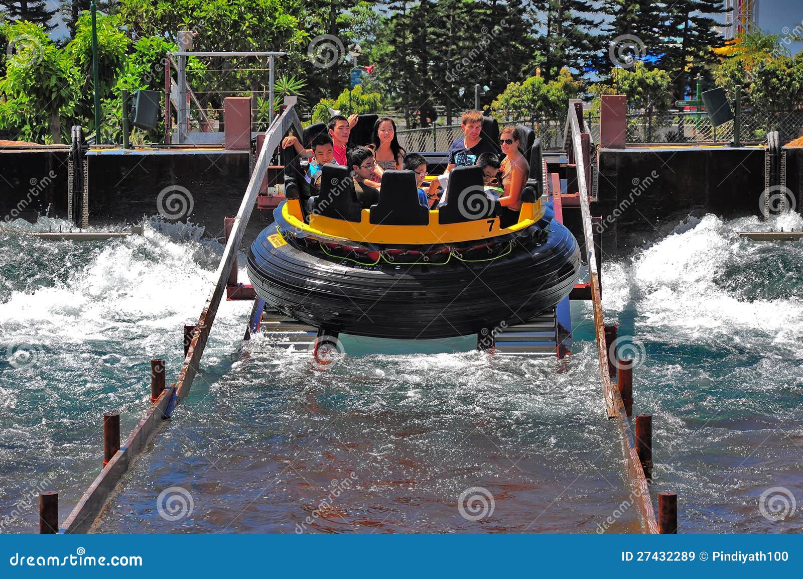 The Rapids at Ocean Park, Hong Kong Editorial Stock Image - Image of ...