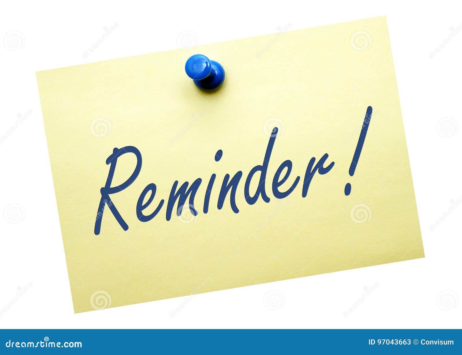 Rappel - Papier De Note Jaune Avec Le Texte Image stock - Image du ...