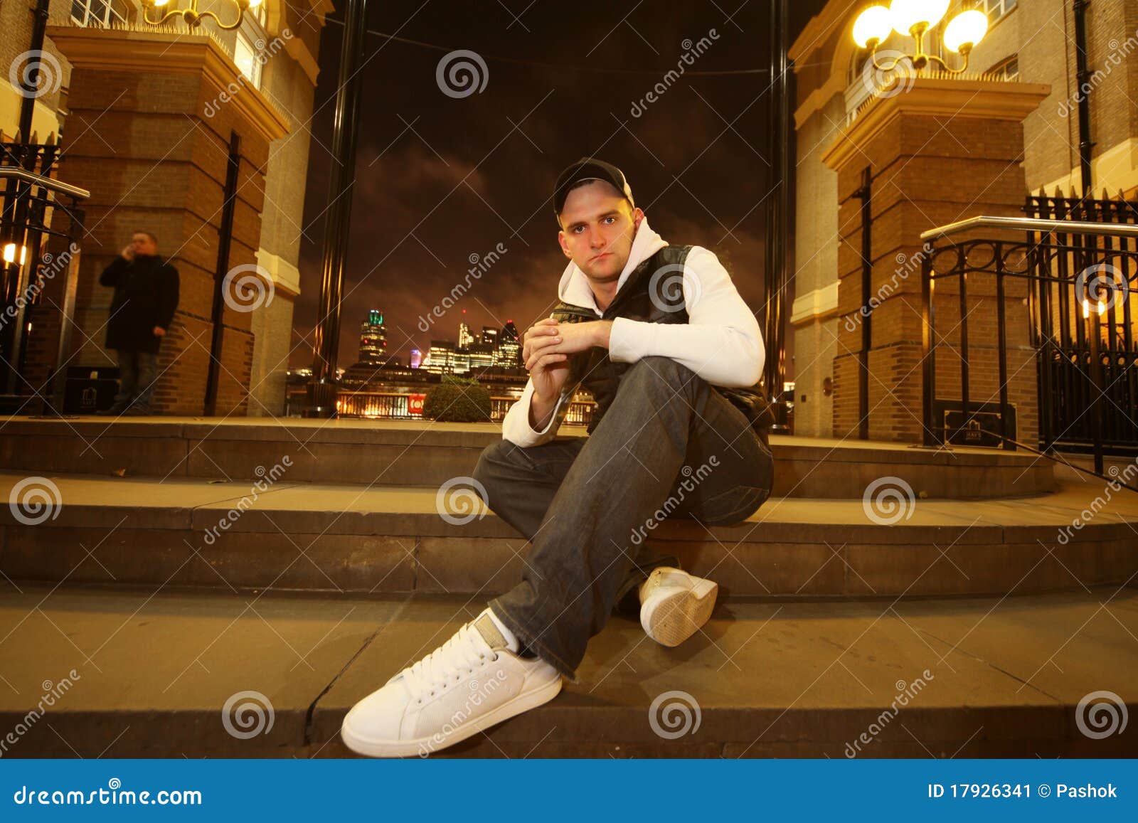 Rapper stock image. Image of hiphopper, posing, casual - 17926341