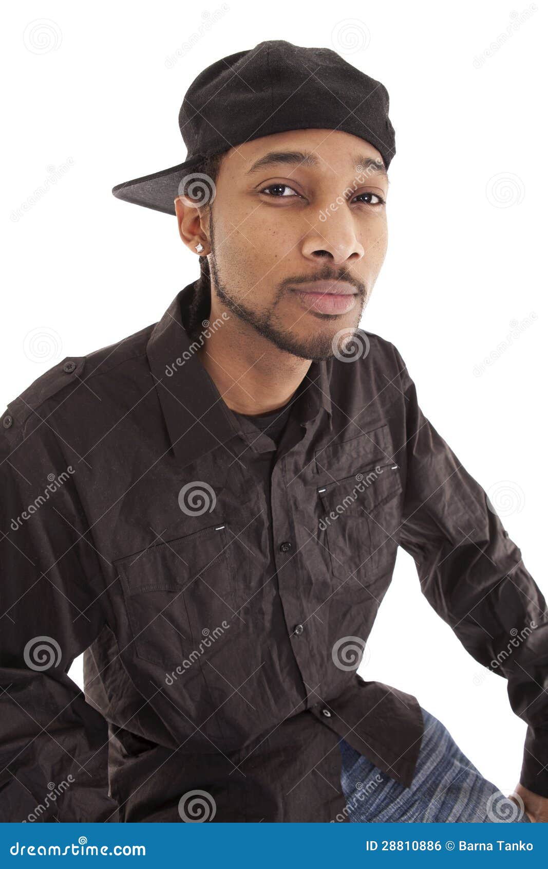 Rapper guy stock photo. Image of casual, modern, urban - 28810886