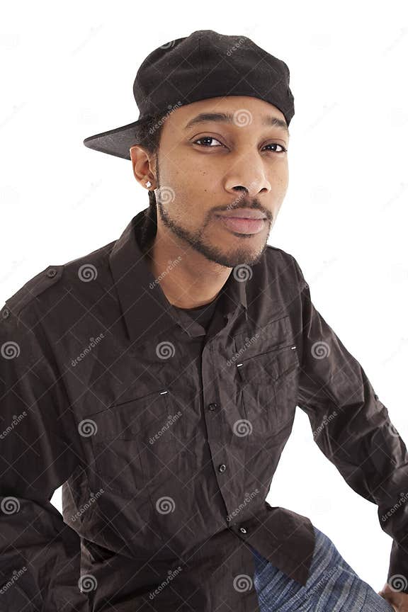 Rapper guy stock photo. Image of casual, modern, urban - 28810886
