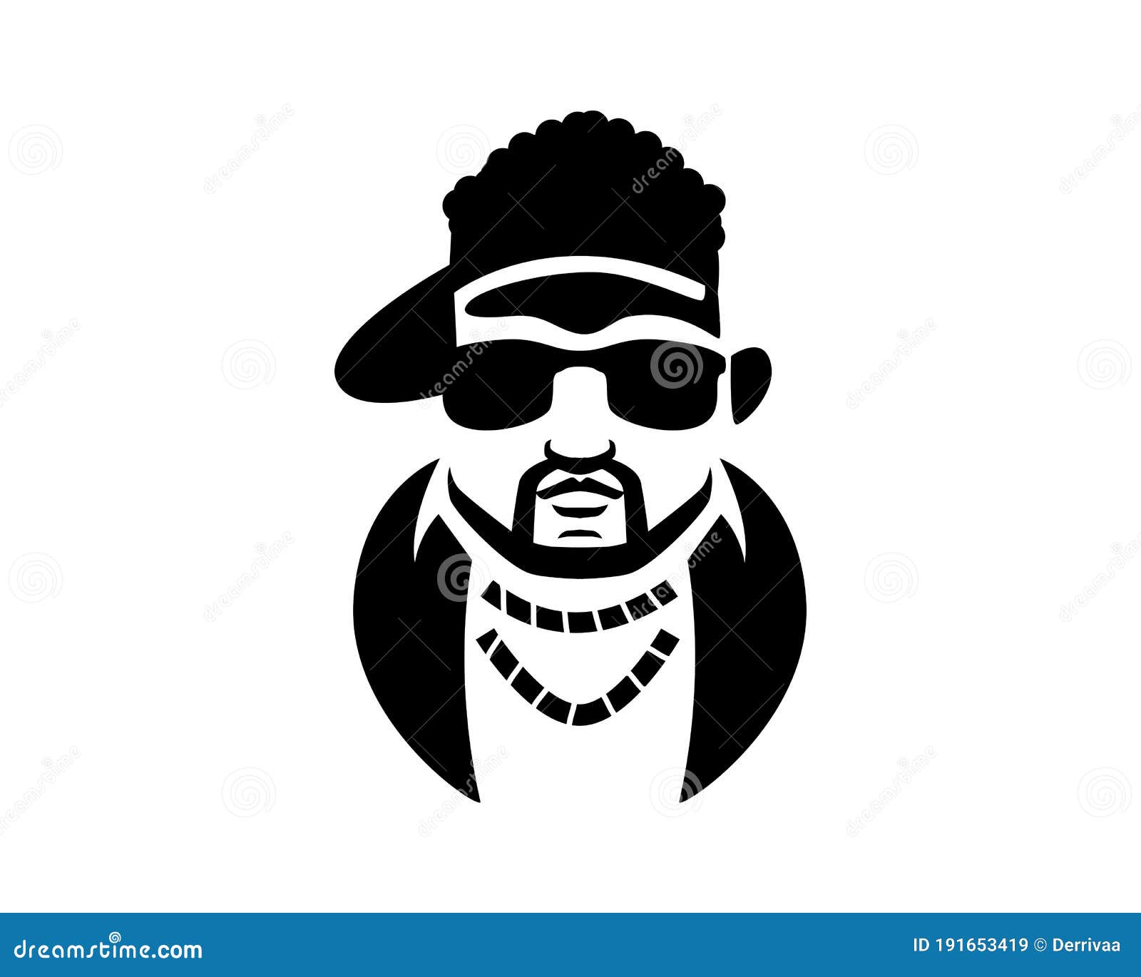 Rapper Silhouette Vector