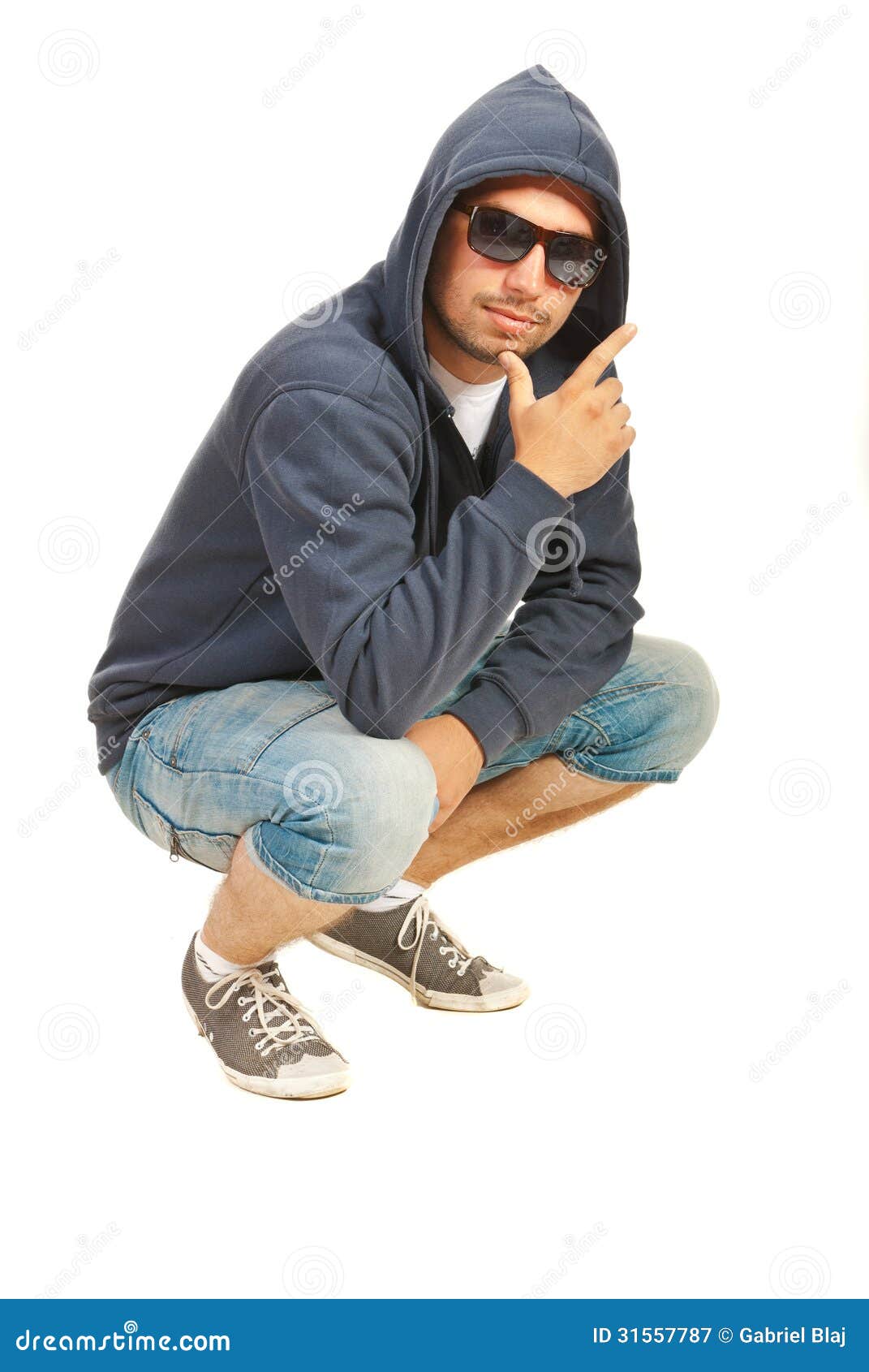 Rapper Man Posing Royalty Free Stock Photography - Image: 31557787