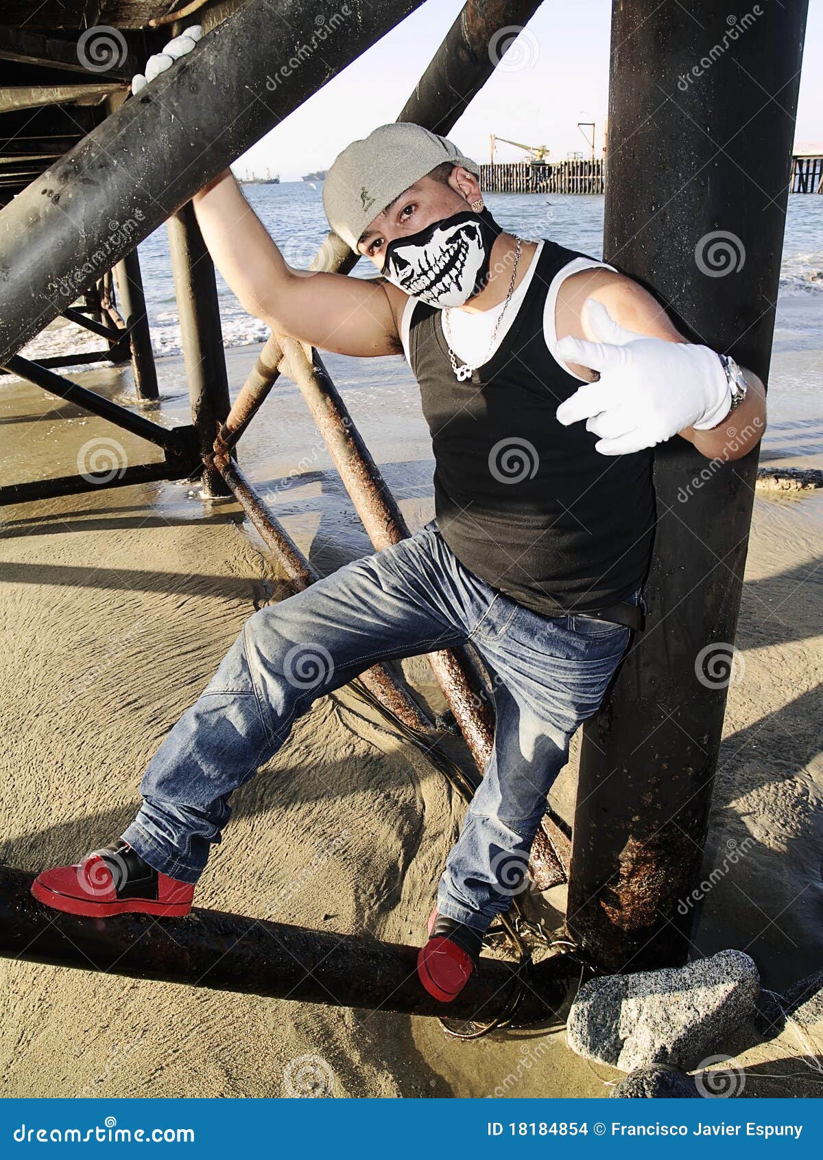 Rapper under a dock stock photo. Image of dock, peaked - 18184854