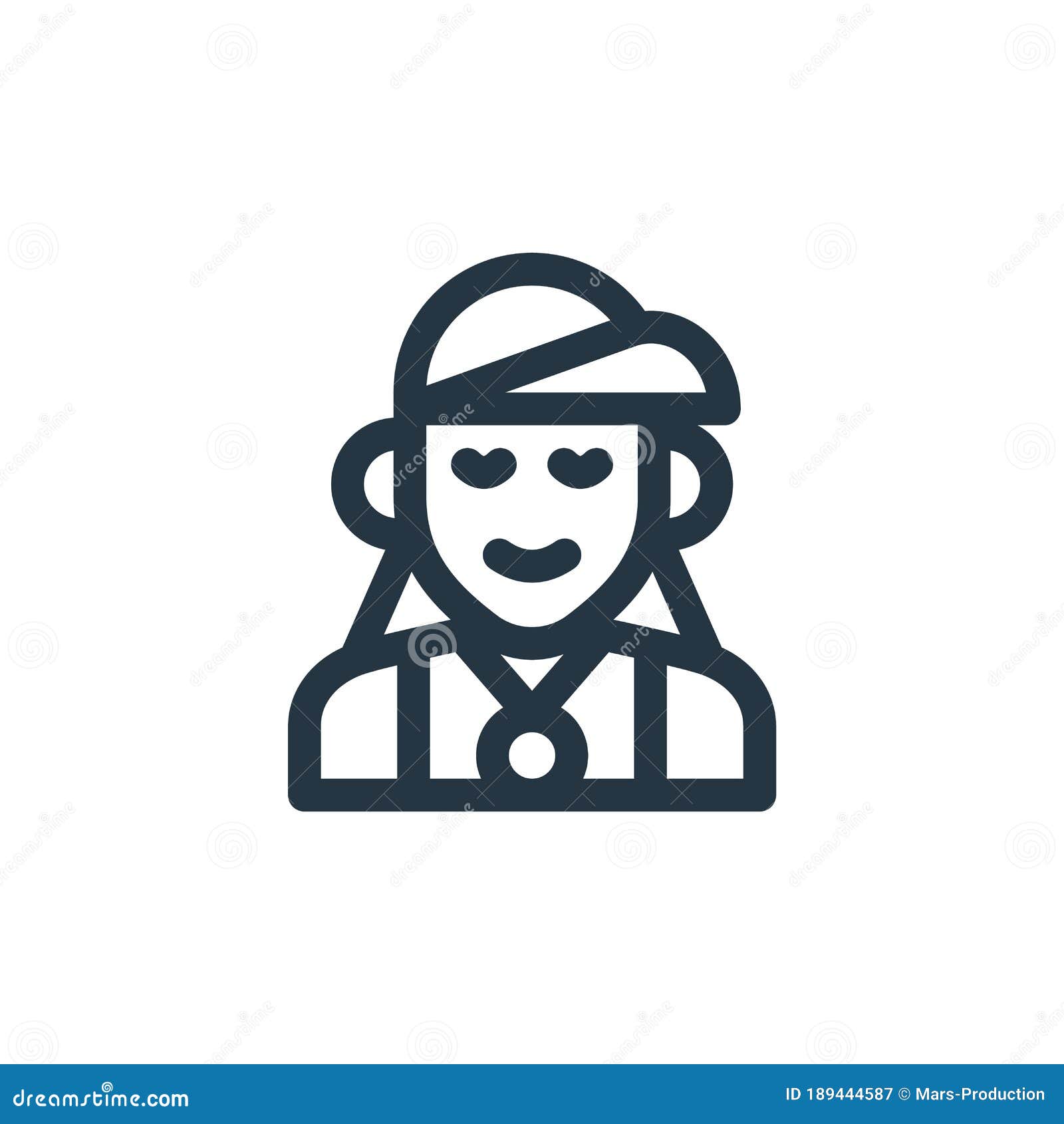 Rapper Vector Icon. Rapper Editable Stroke. Rapper Linear Symbol For ...