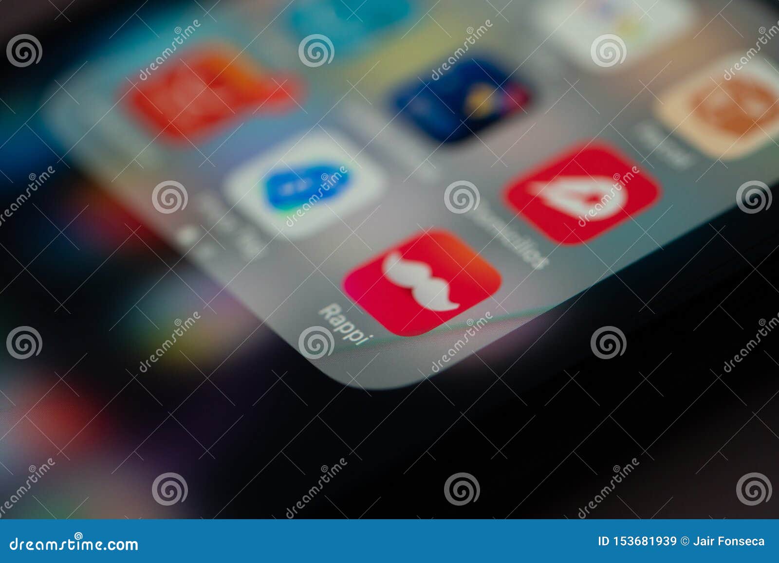 Rappi Logo on the Phone with the Logo at the Bottom, Rappi App ...