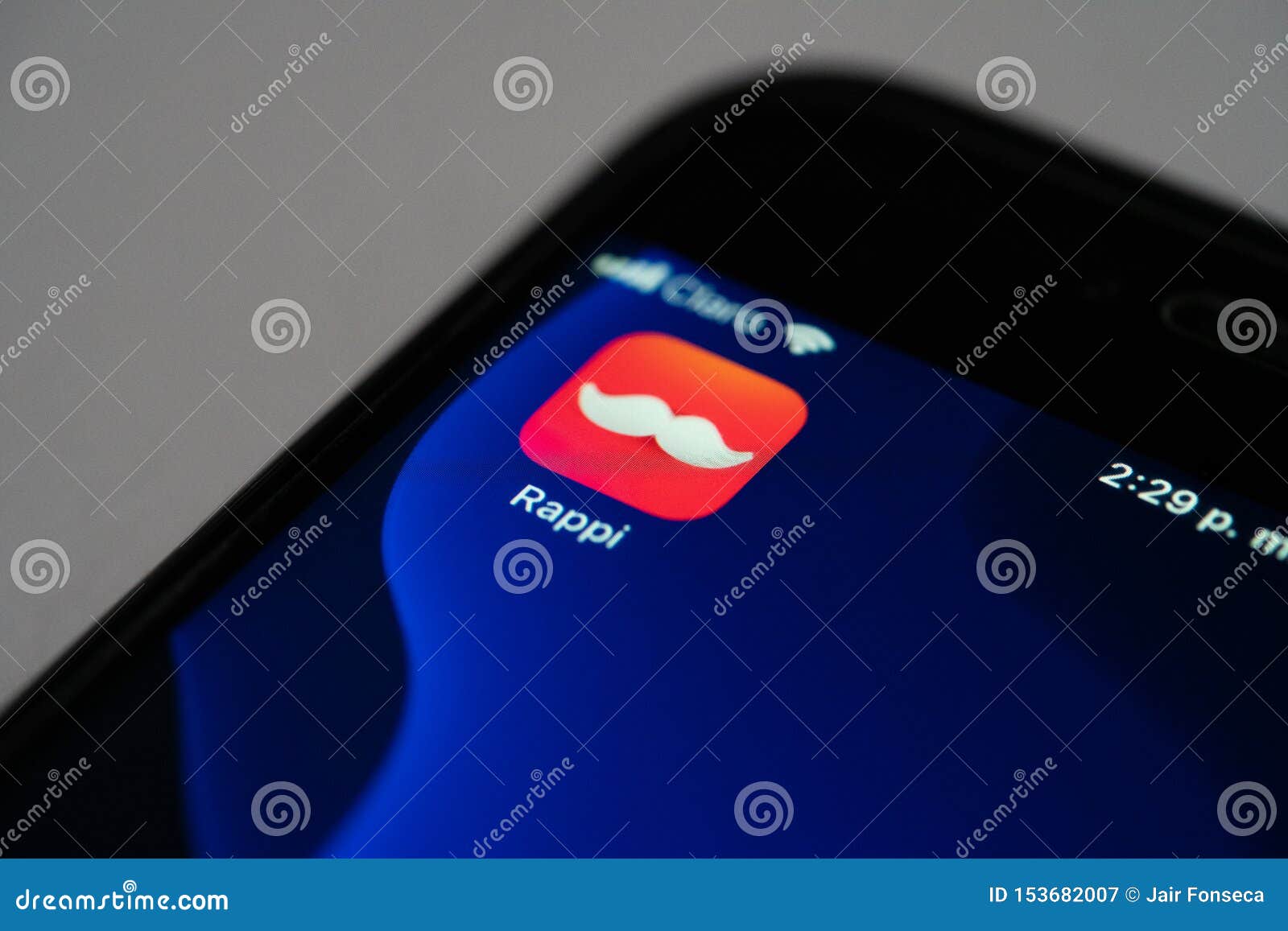 Rappi Logo on the Phone with the Logo at the Bottom, Rappi App ...