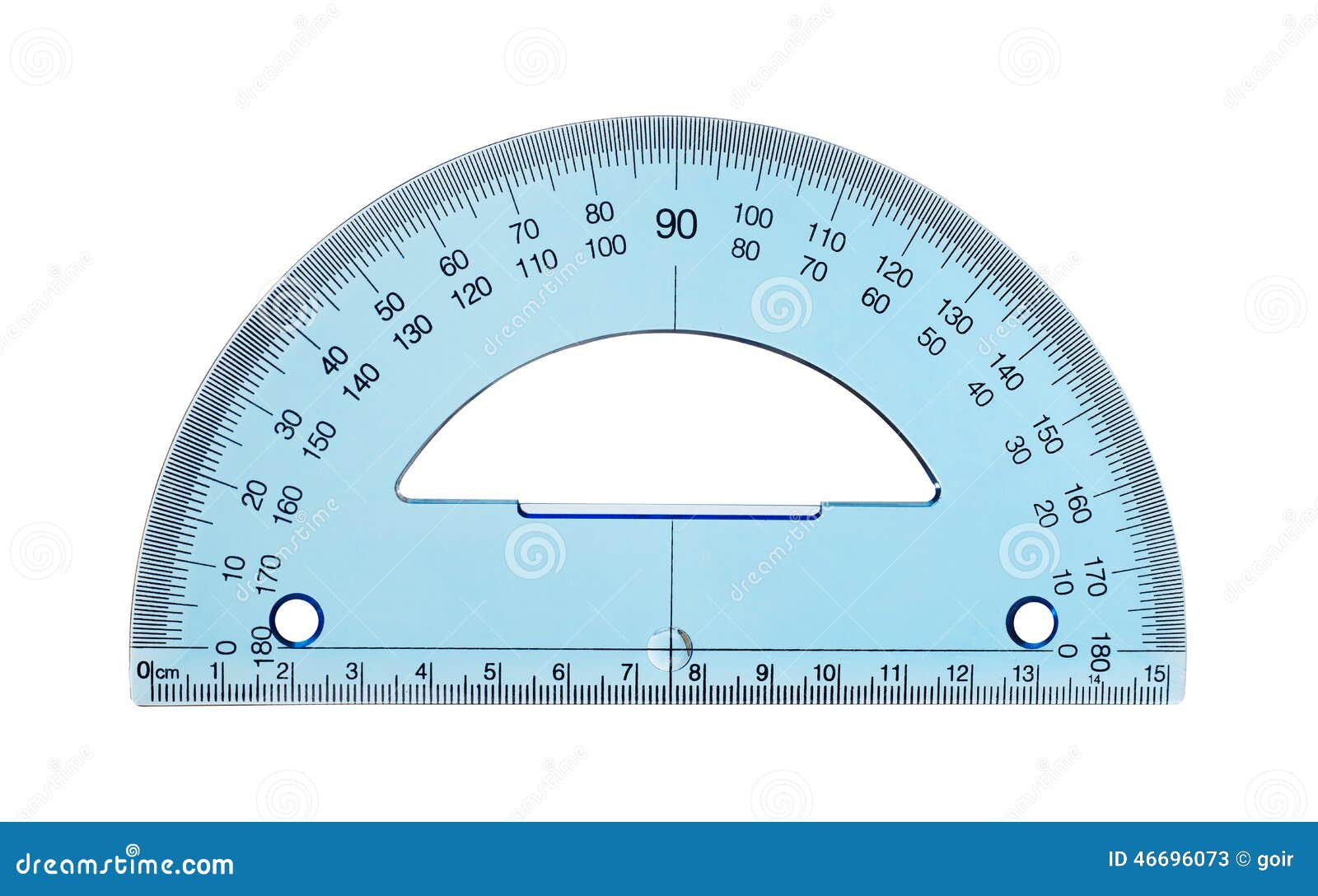 Rapporteur image stock. Image du mathématique, symbole - 46696073