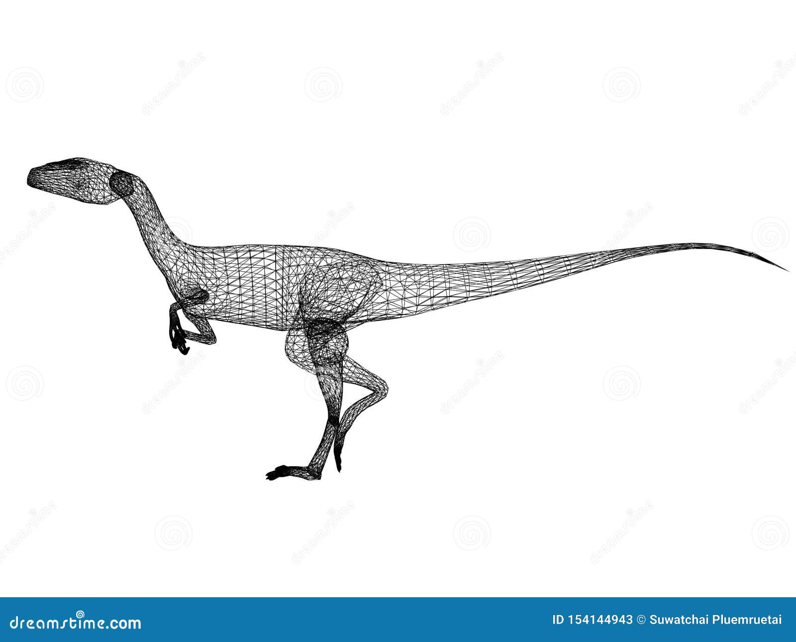 Raptor Dinosaurs ,3d Rendering Stock Image - Image of claws, isolated ...