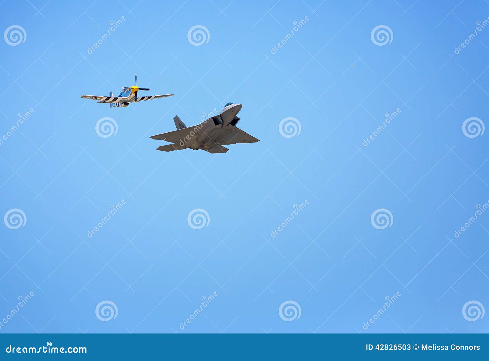 Military F-22 Raptor Stealth Fighter Stock Photo | CartoonDealer.com ...