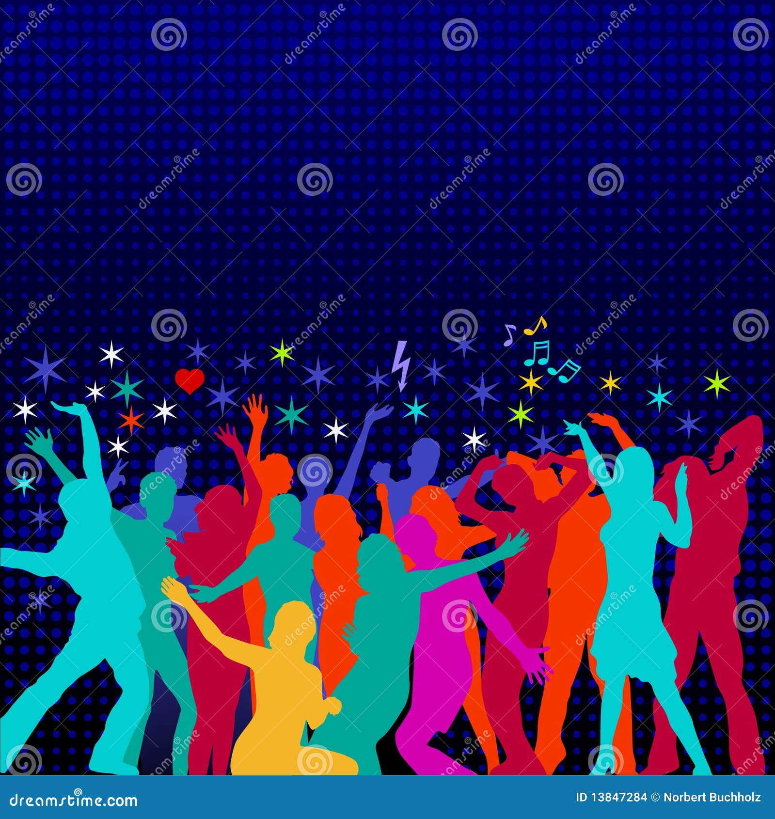 Rapturous applause stock vector. Illustration of cheering - 13847284