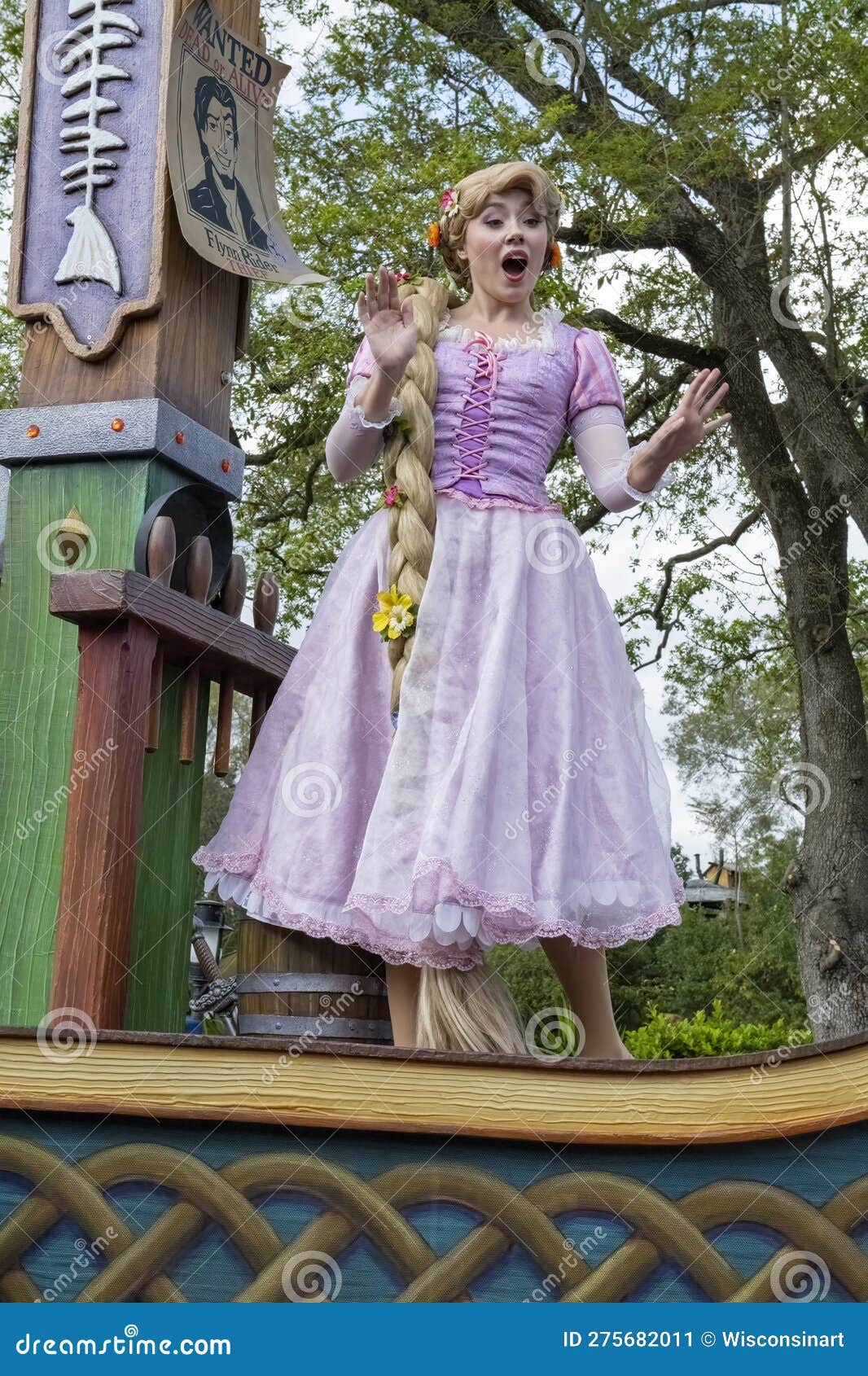Rapunzel, Disney World, Magic Kingdom Editorial Photo - Image of ...