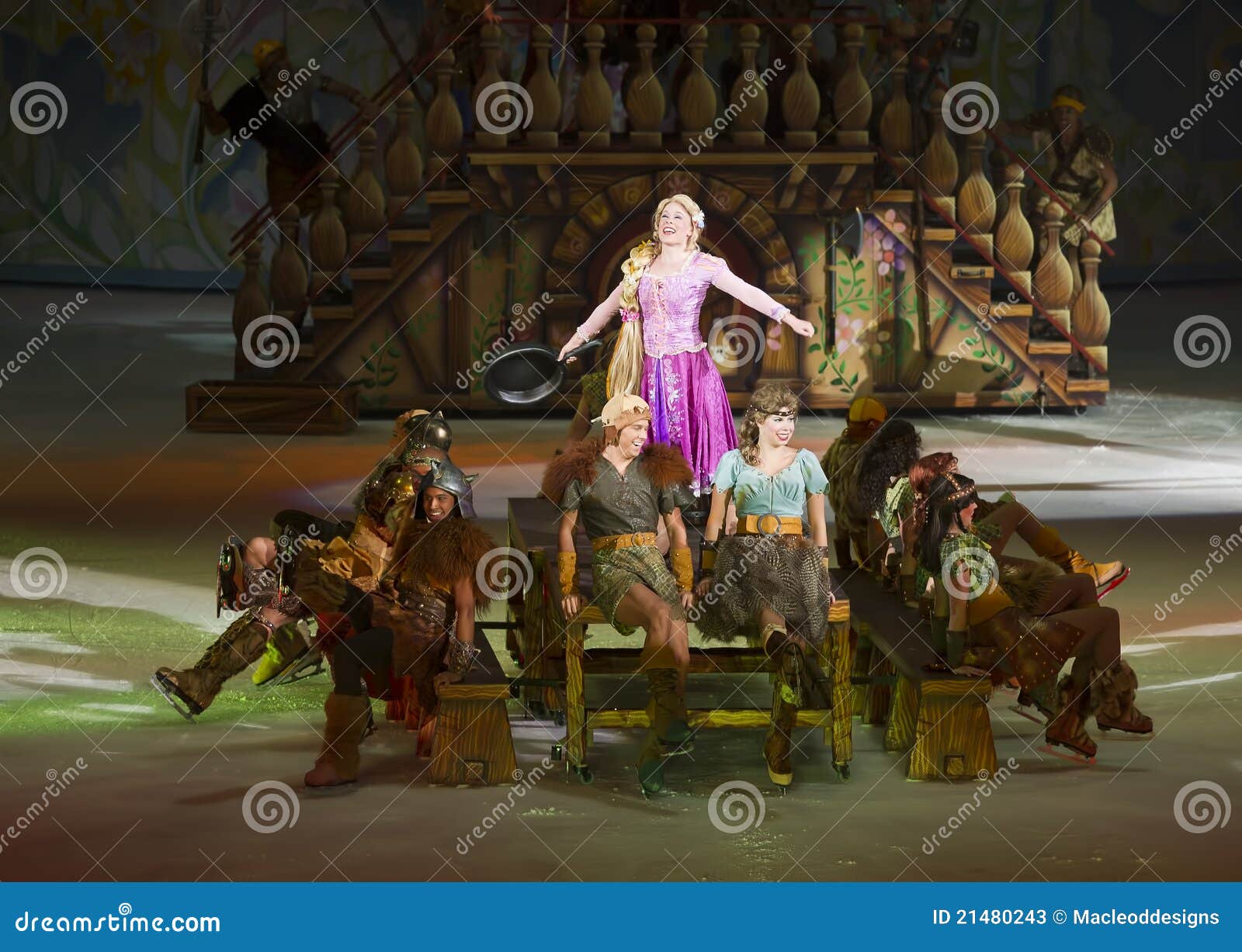 Rapunzel Performs in Disney on Ice Editorial Stock Photo - Image of ...
