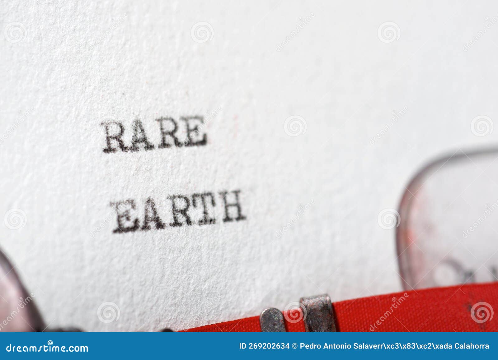 Rare earth text stock photo. Image of rare, sentence - 269202634