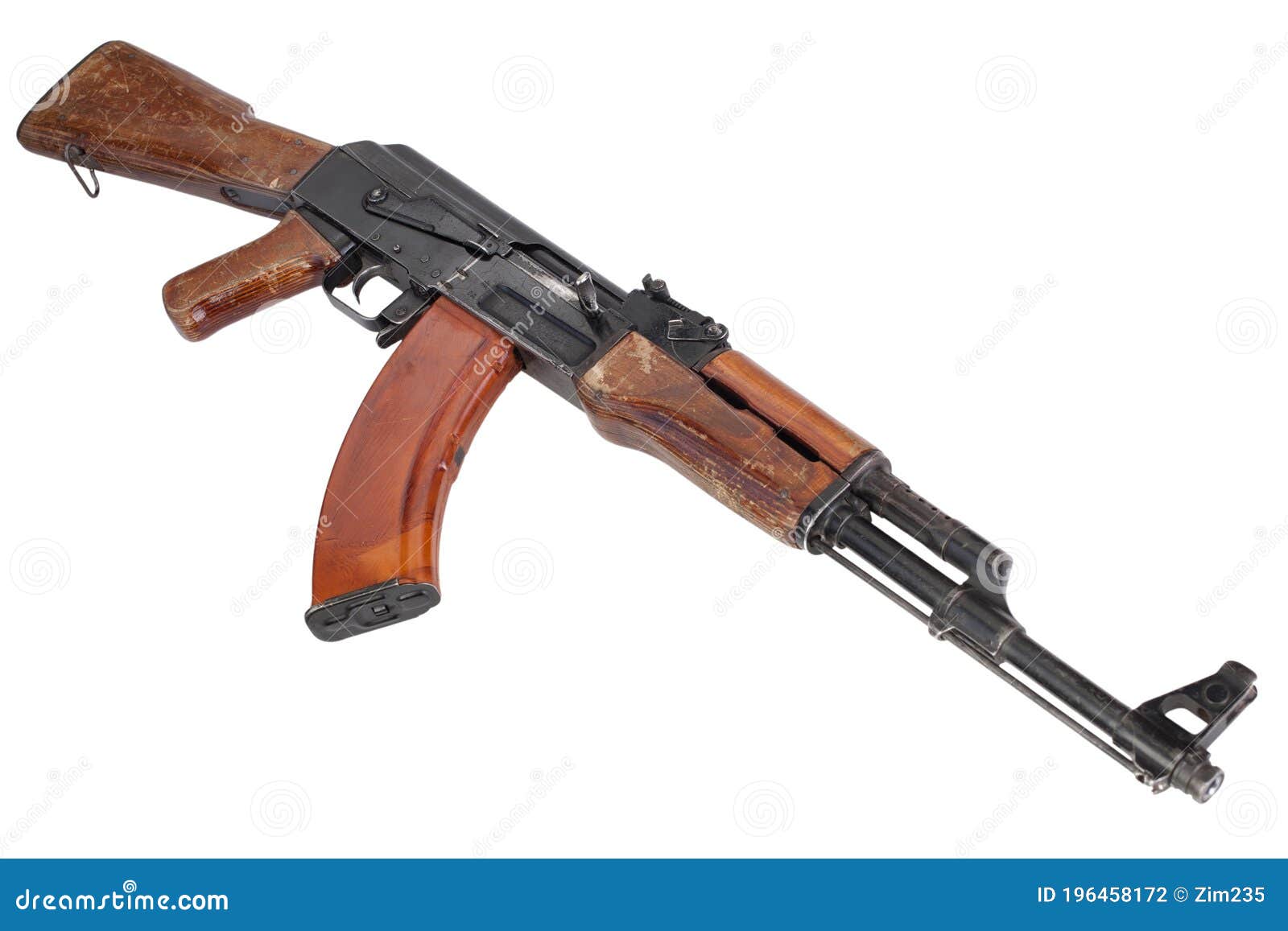Rare First Model AK - 47 Assault Rifle with a Milled Receiver Stock ...