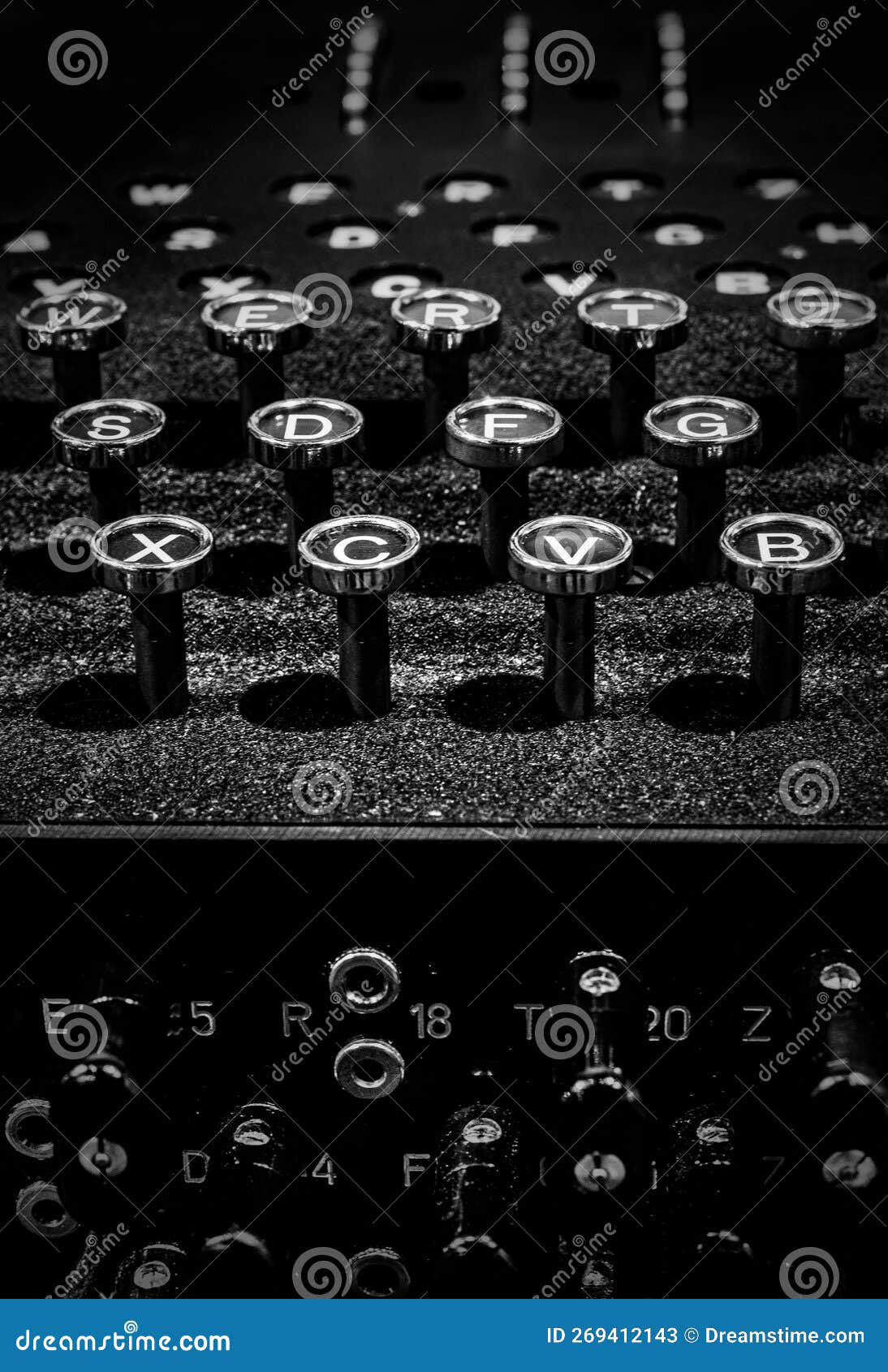 A World War II Era ENIGMA Machine Editorial Image | CartoonDealer.com ...