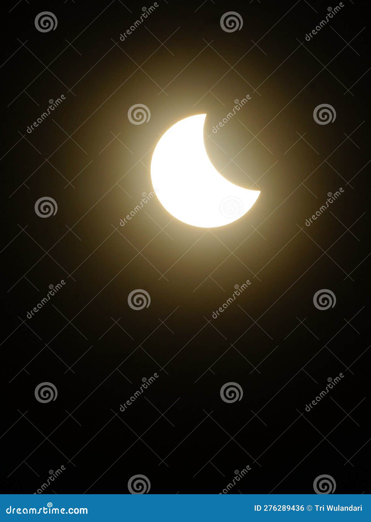 Rare Hybrid Solar Eclipse Phases Composite Panorama During Totality ...