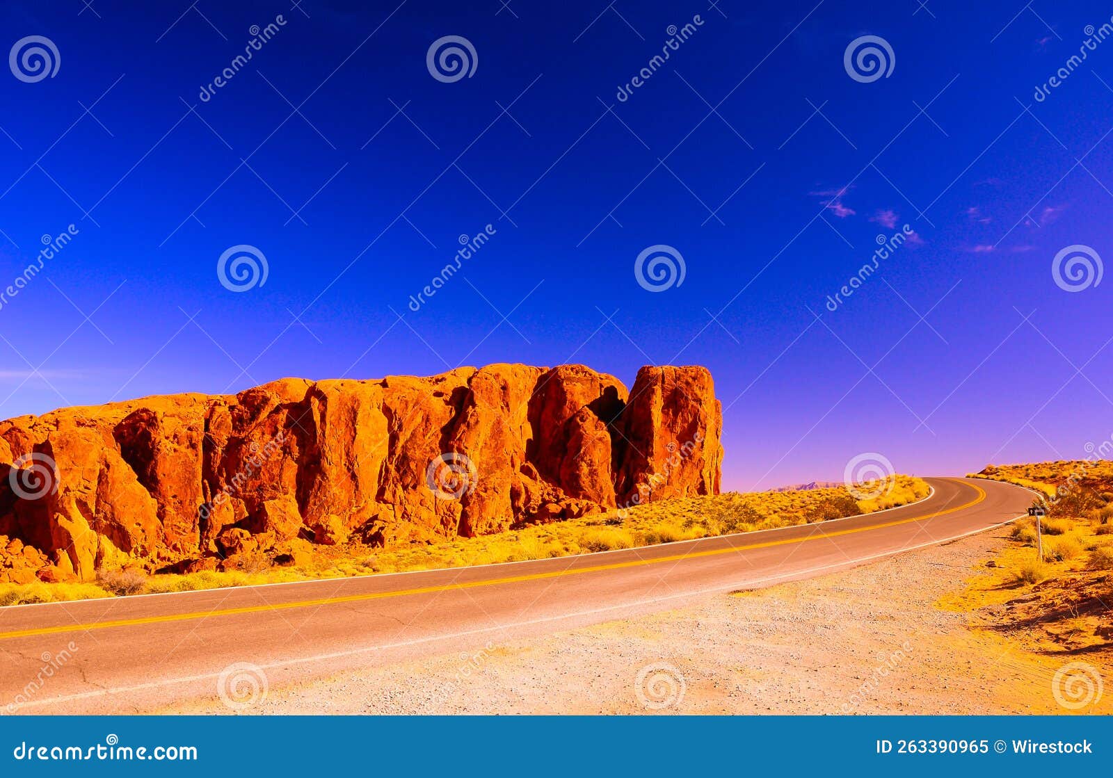 Rare Sandy Stones in the Dry Desert Stock Image - Image of hill, rock ...