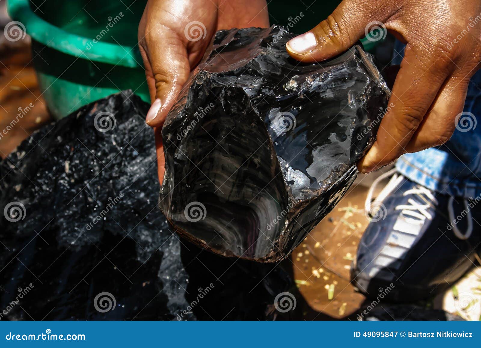 Rare specimen of stone stock image. Image of sample, explorer - 49095847