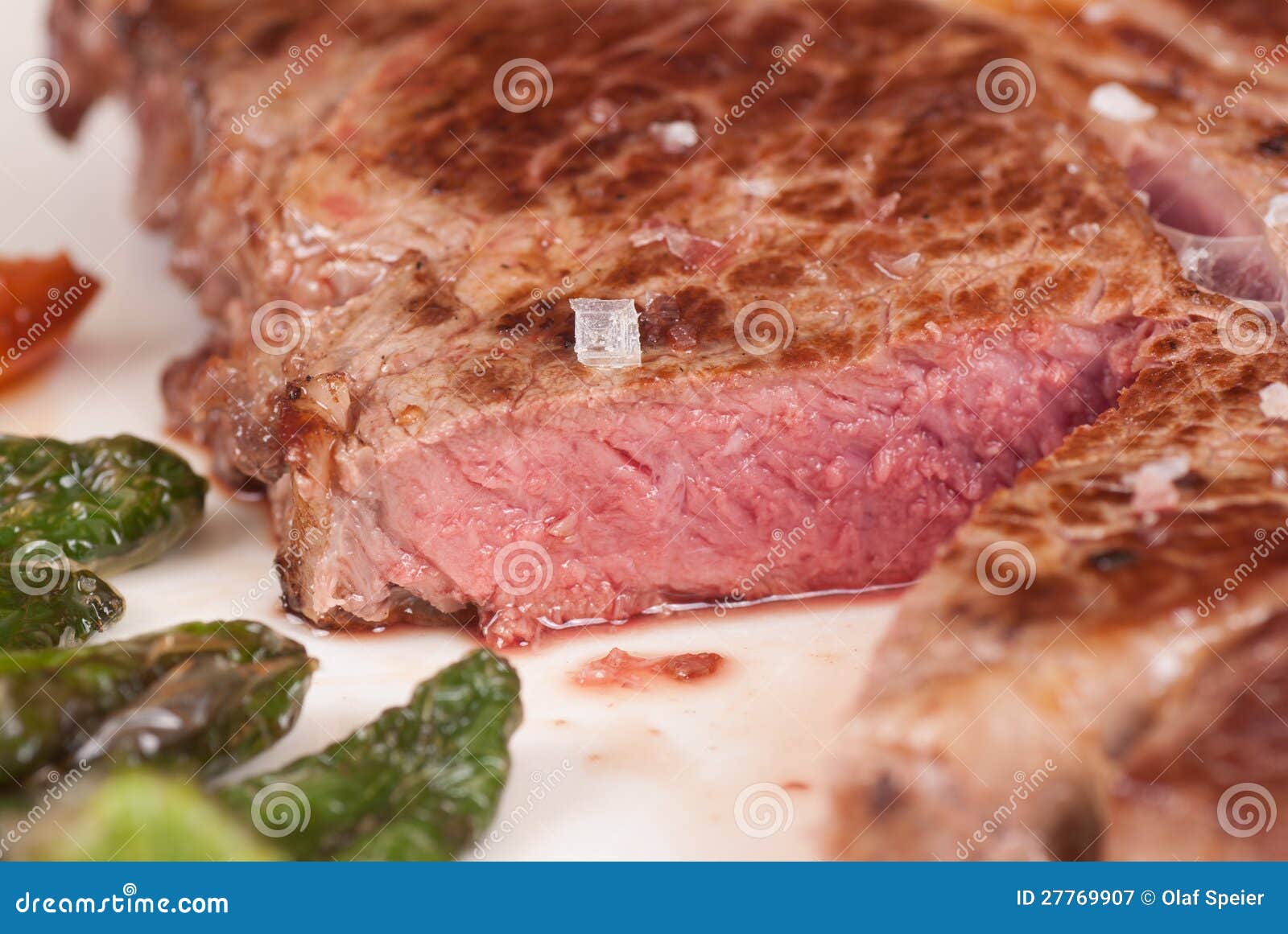 Rare steak stock image. Image of fresh, lunch, juicy - 27769907