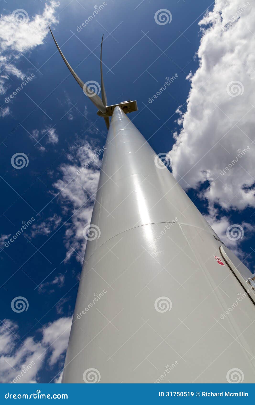Rare Sunny Side Straight-up Closeup Perspective of a Huge High Tech ... Rare Sunny Side Straight-up Closeup Perspective of a Huge High Tech ...