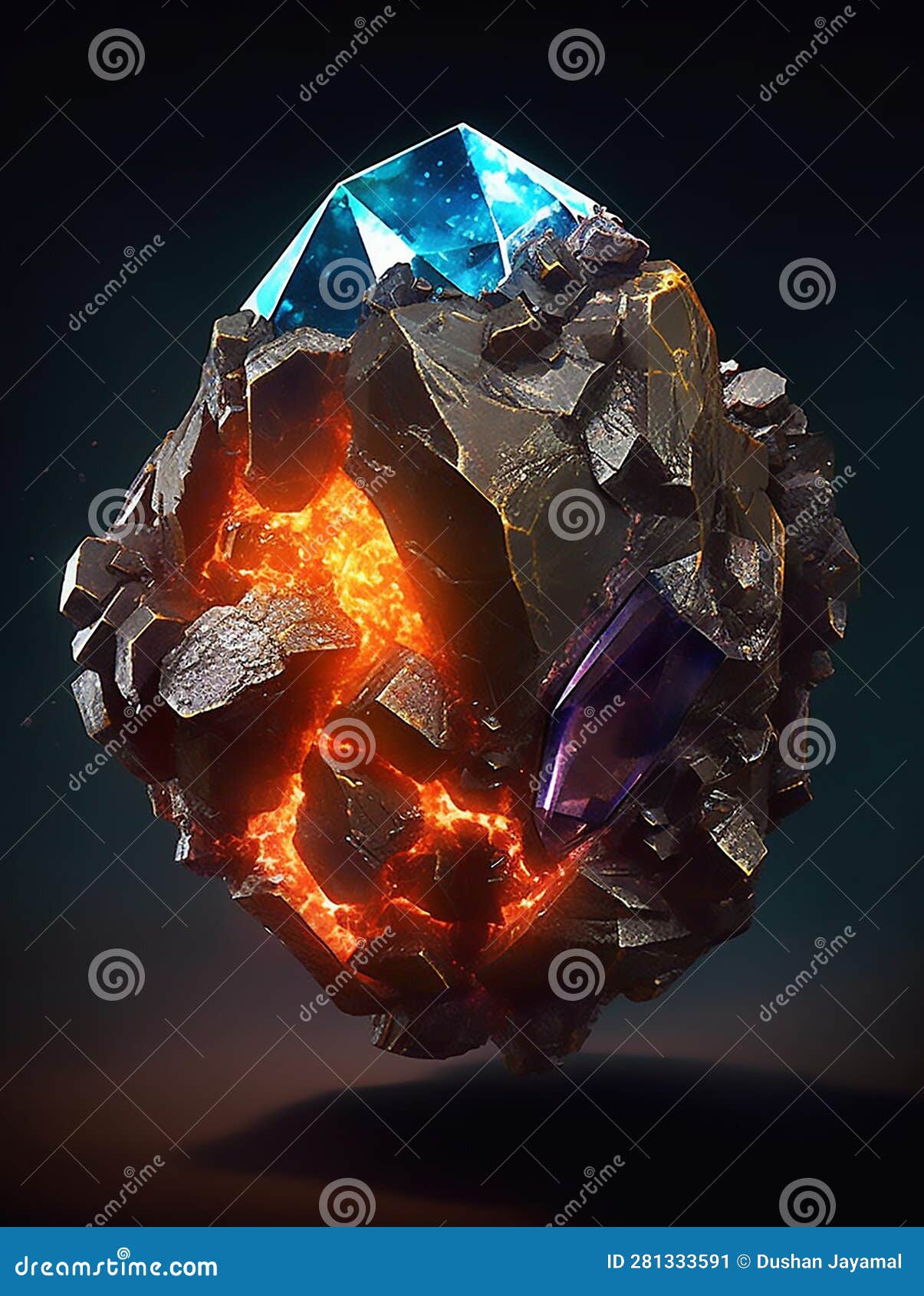 A Rare and Valuable Type of Ore that is Infused with the Energy of the ...