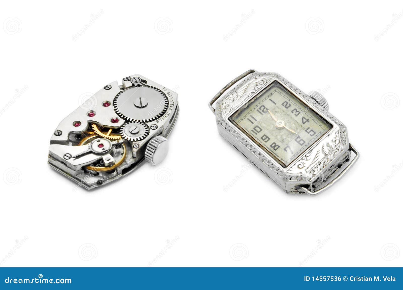 Rare vintage watch stock photo. Image of jewels, antique - 14557536
