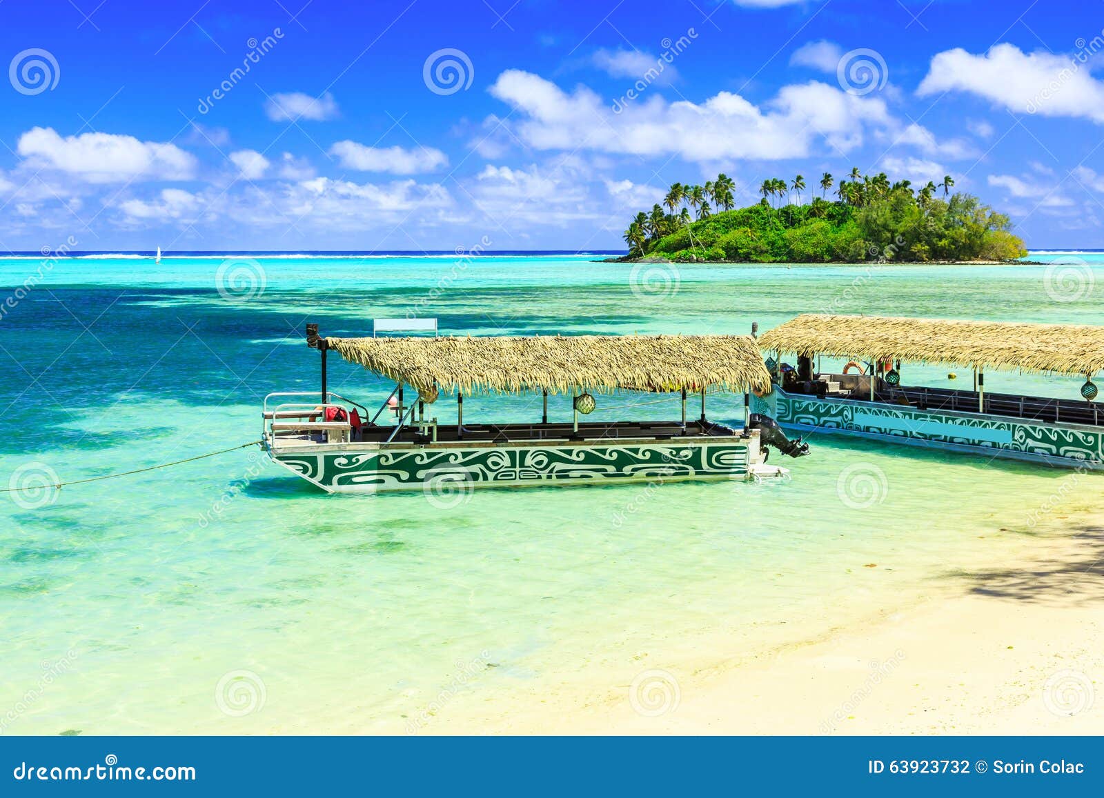 Rarotonga, îles Cook photo stock. Image du horizontal - 63923732