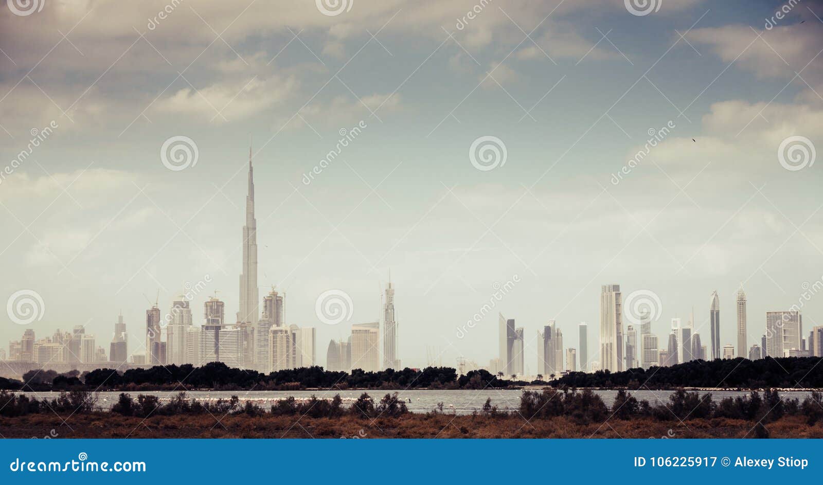 Ras Al Khor Wildlife Sanctuary Imagen de archivo - Imagen de escénico ...