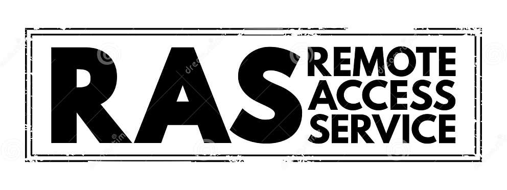 RAS - Remote Access Service is Any Combination of Hardware and Software ...