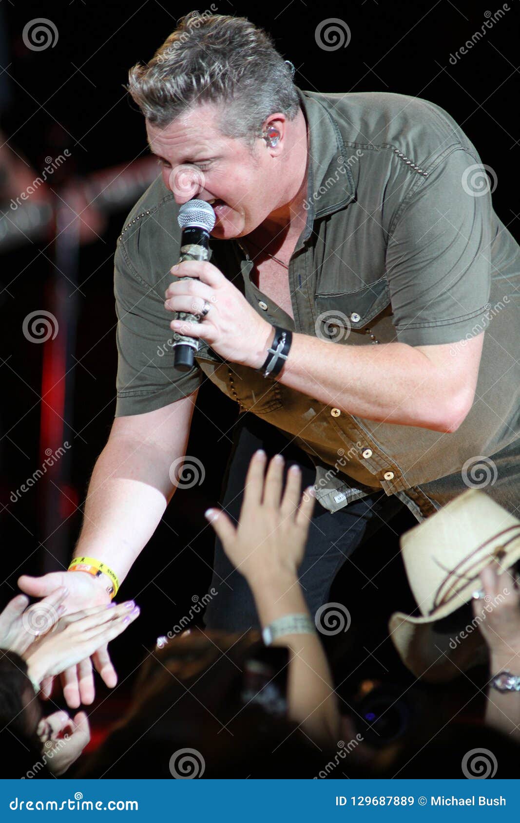 Rascal Flatts Performs in Concert Editorial Stock Image - Image of ...