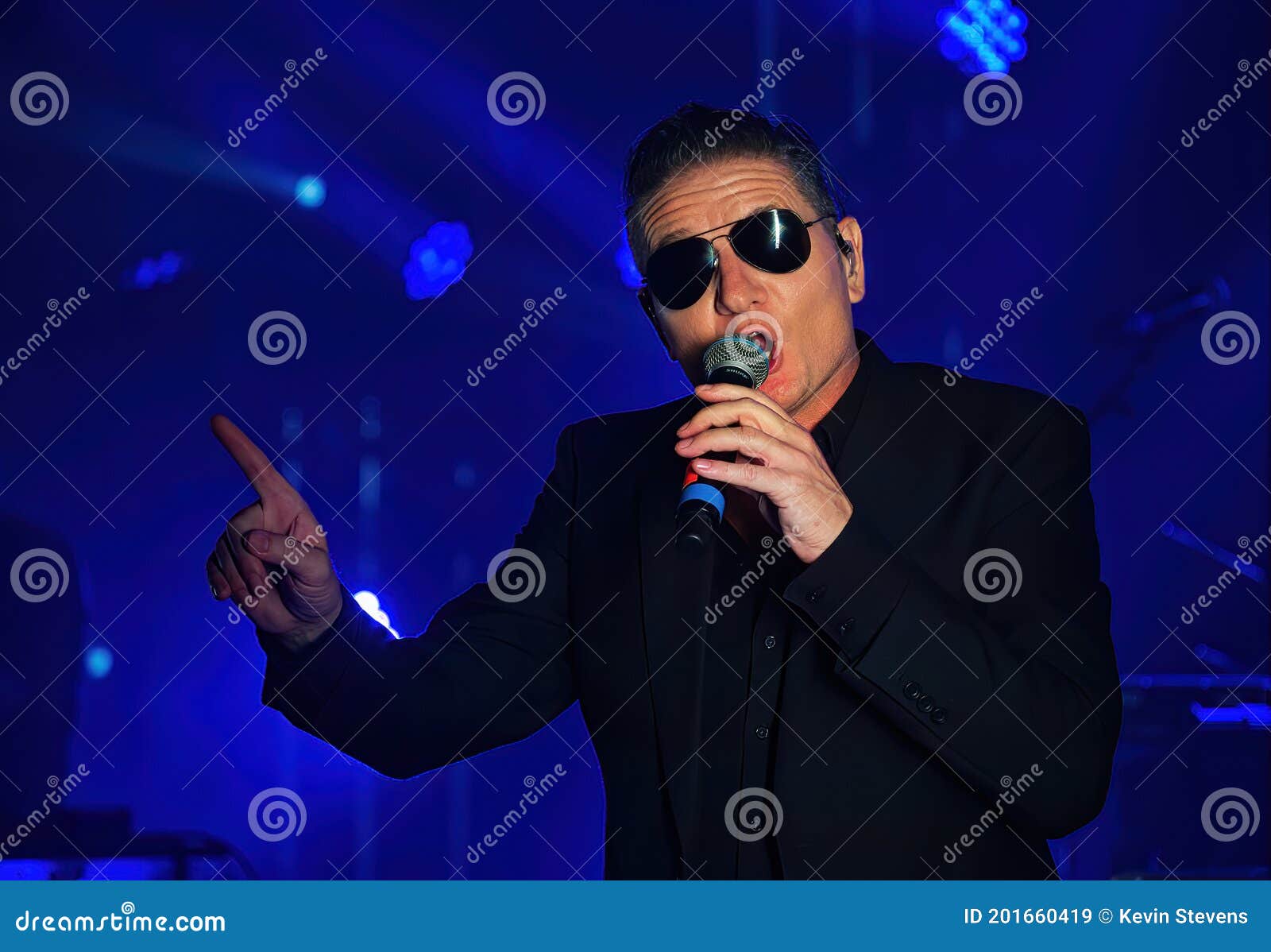 Douglas McCarthy of Nitzer Ebb Singing at Infest Festival 2019 ...