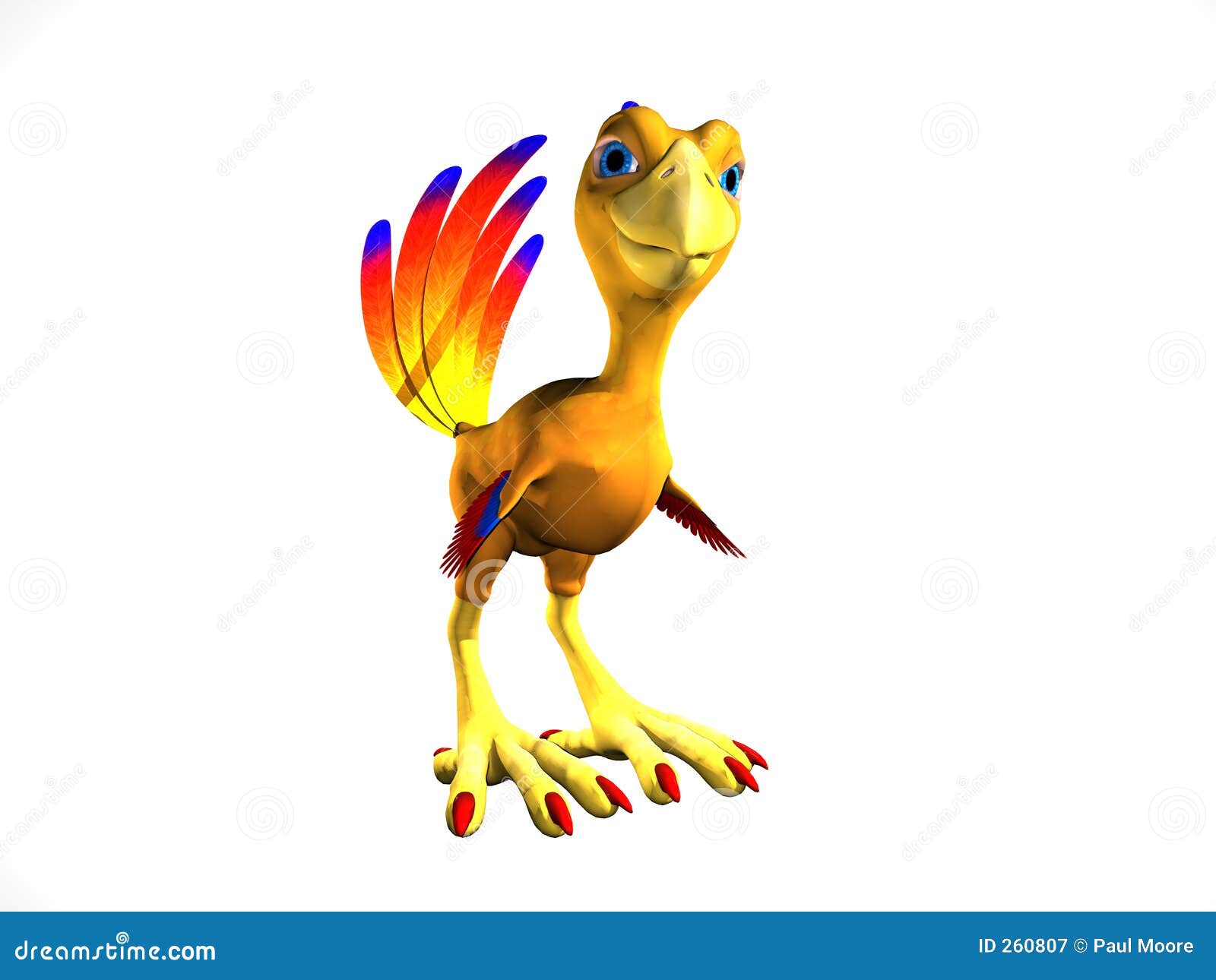 Rascally Bird Cartoon Royalty-Free Stock Photography | CartoonDealer ...